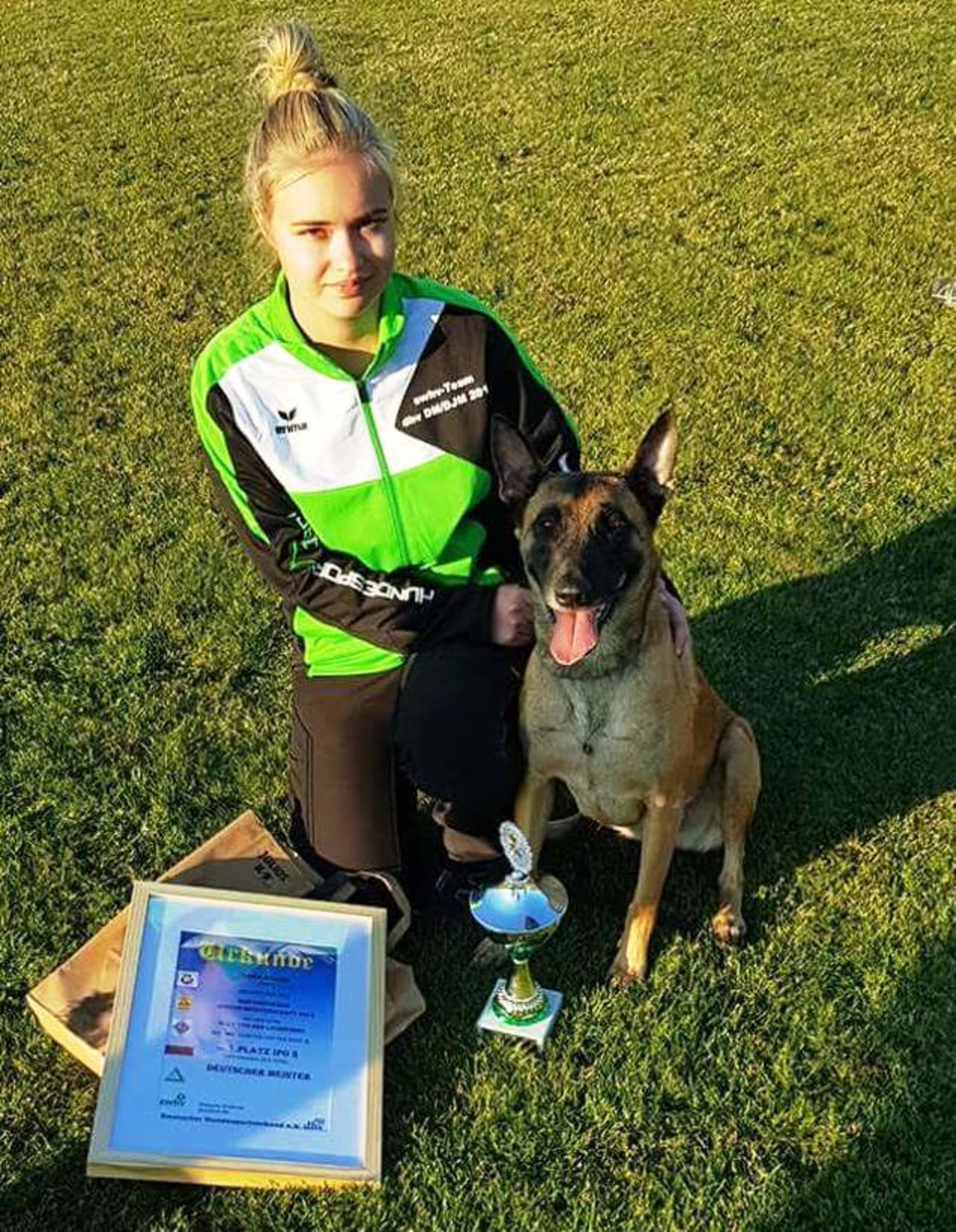 Deutsche Meister IPO 3 kommen aus Forst: Lara Keller und "Ally ...