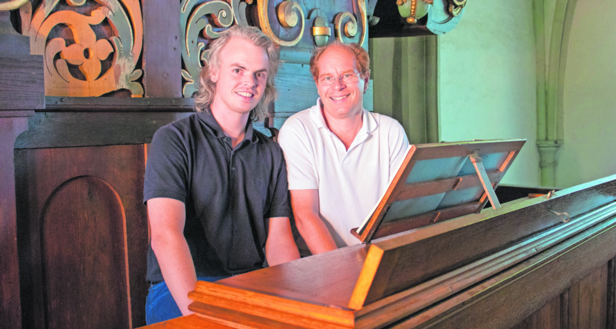 Benefizkonzert mit Simon Reichert und Prof. Christopher: Brahms, Bach ...