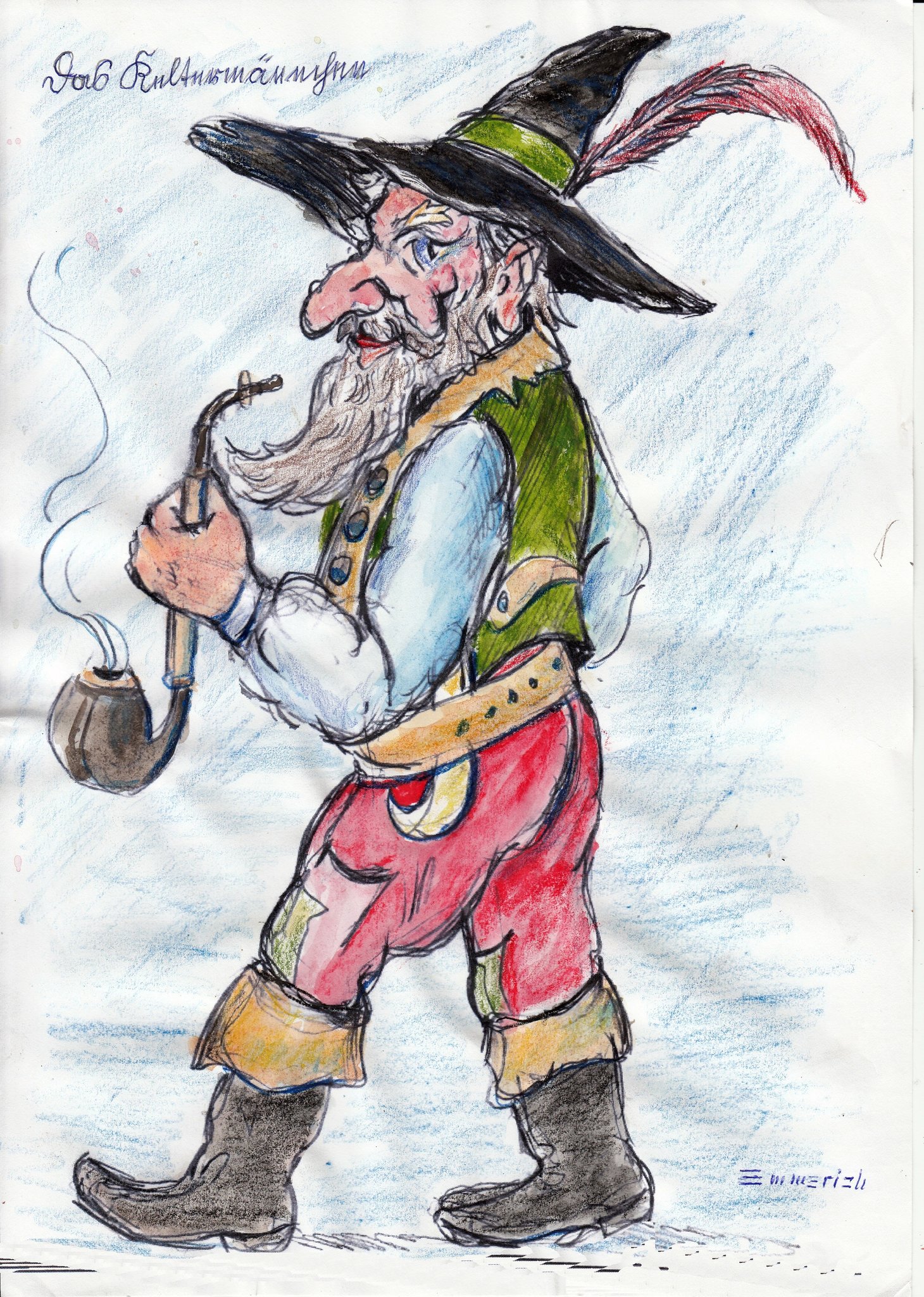 Kindheitserinnerungen aus Eichelberg: Die Sage vom Keltermännchen ...