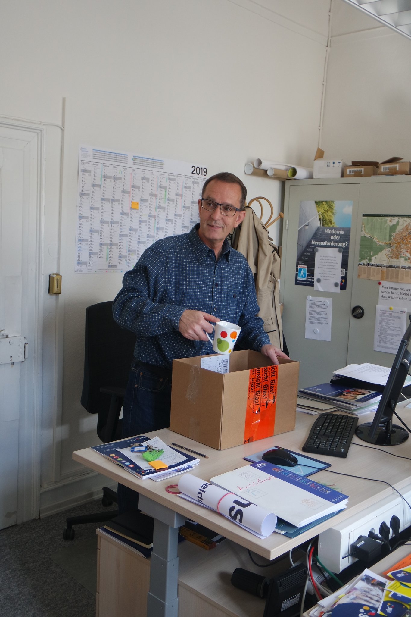 Michael Nauth übergibt den Staffelstab an Nadine Burckgard-Bohrer: Im ...