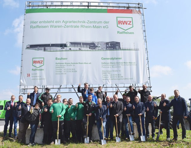 Erstbelegung des neuen Gewerbegebietes Süd - Erweiterung 2: RWZ baut ...