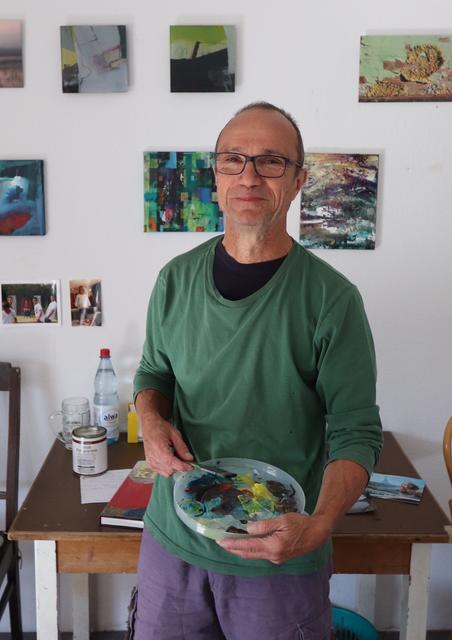 Wolfgang Beck arbeitet seit 30 Jahren als Maler und Bildhauer: "Meine ...