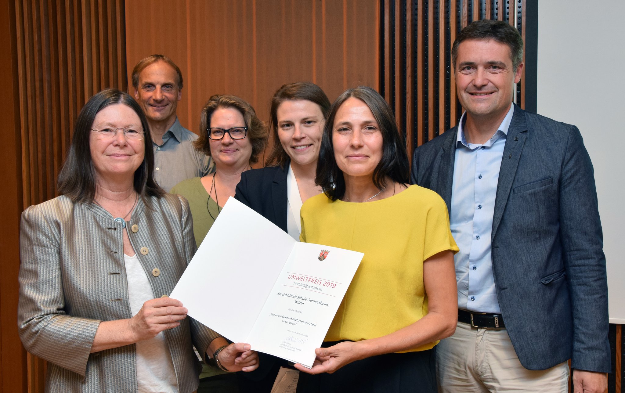 Umweltpreis des Landes Rheinland-Pfalz: Das BBS-Bistro Germersheim wird ...