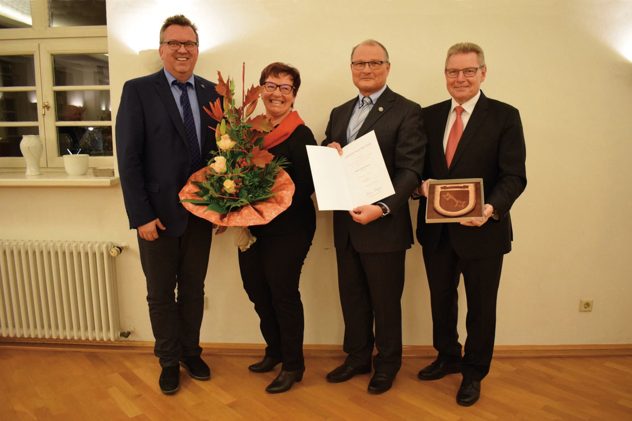 Ehrennadel des Landes Rheinland-Pfalz: Ehrung für Gerold Magin ...