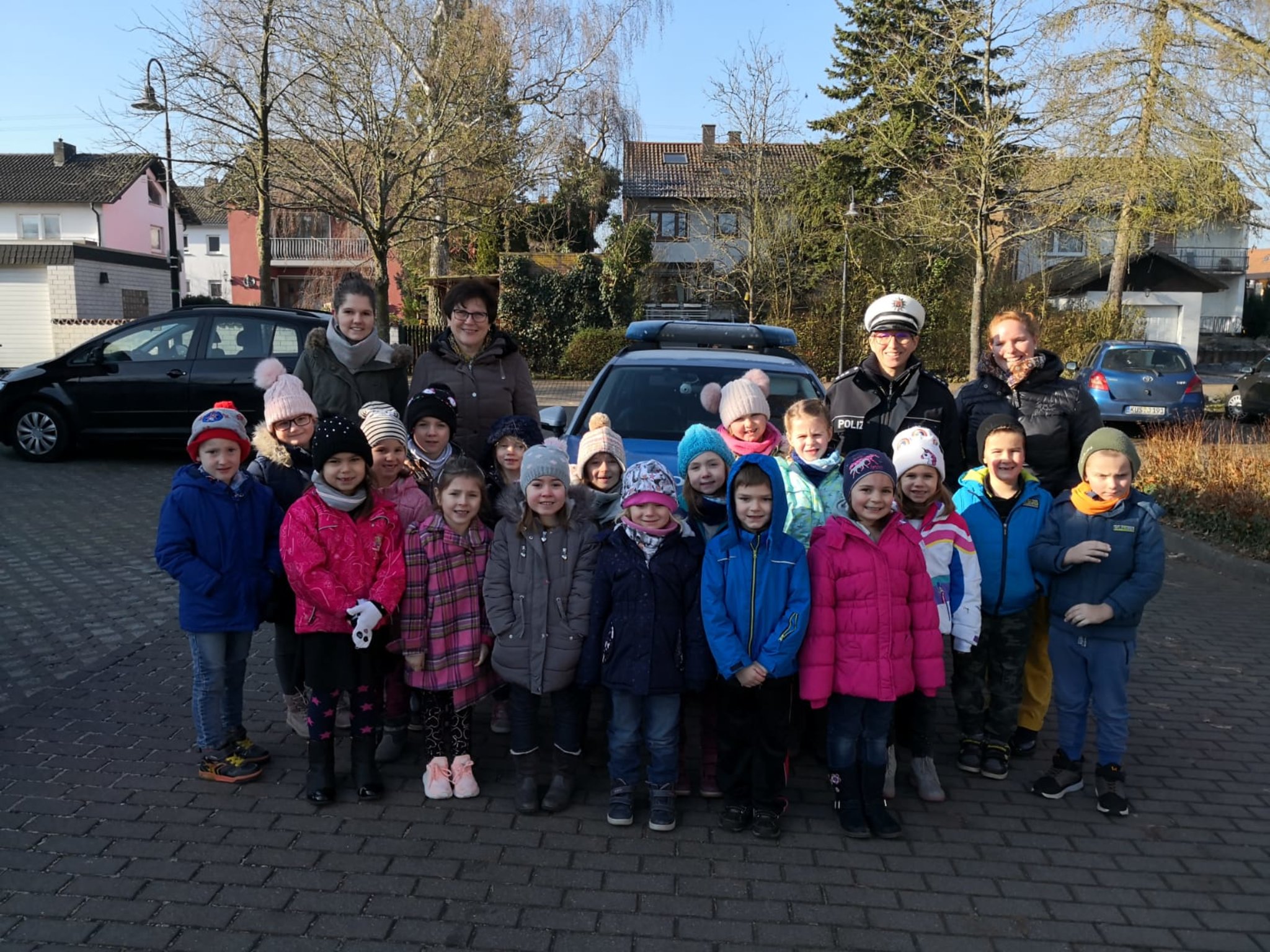 Verkehrserziehung der Vorschulkinder der KiTa Spesbach ...