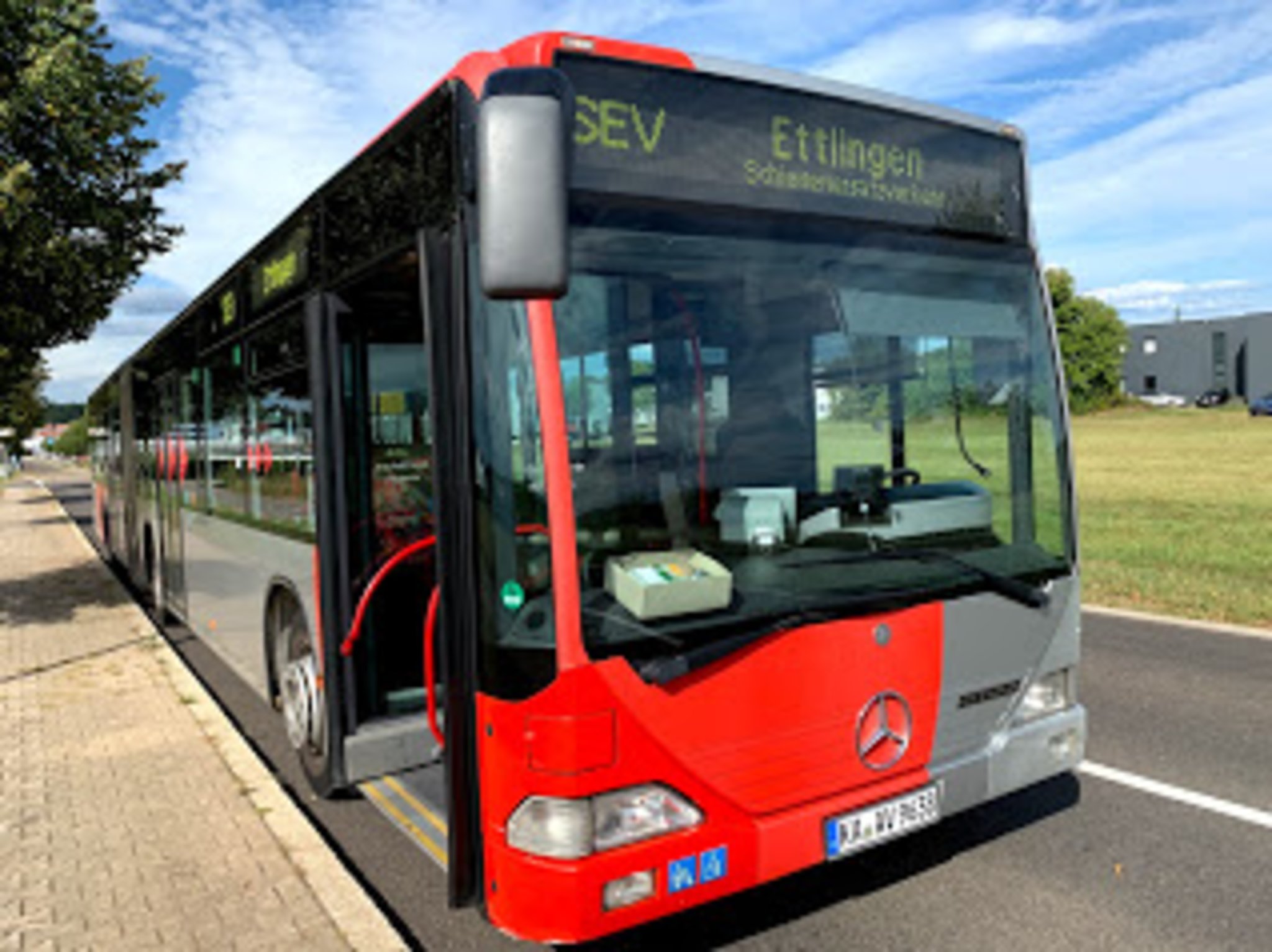 Bauarbeiten im Netz des KVV: Bauarbeiten auf der Linie S1 - Karlsruhe