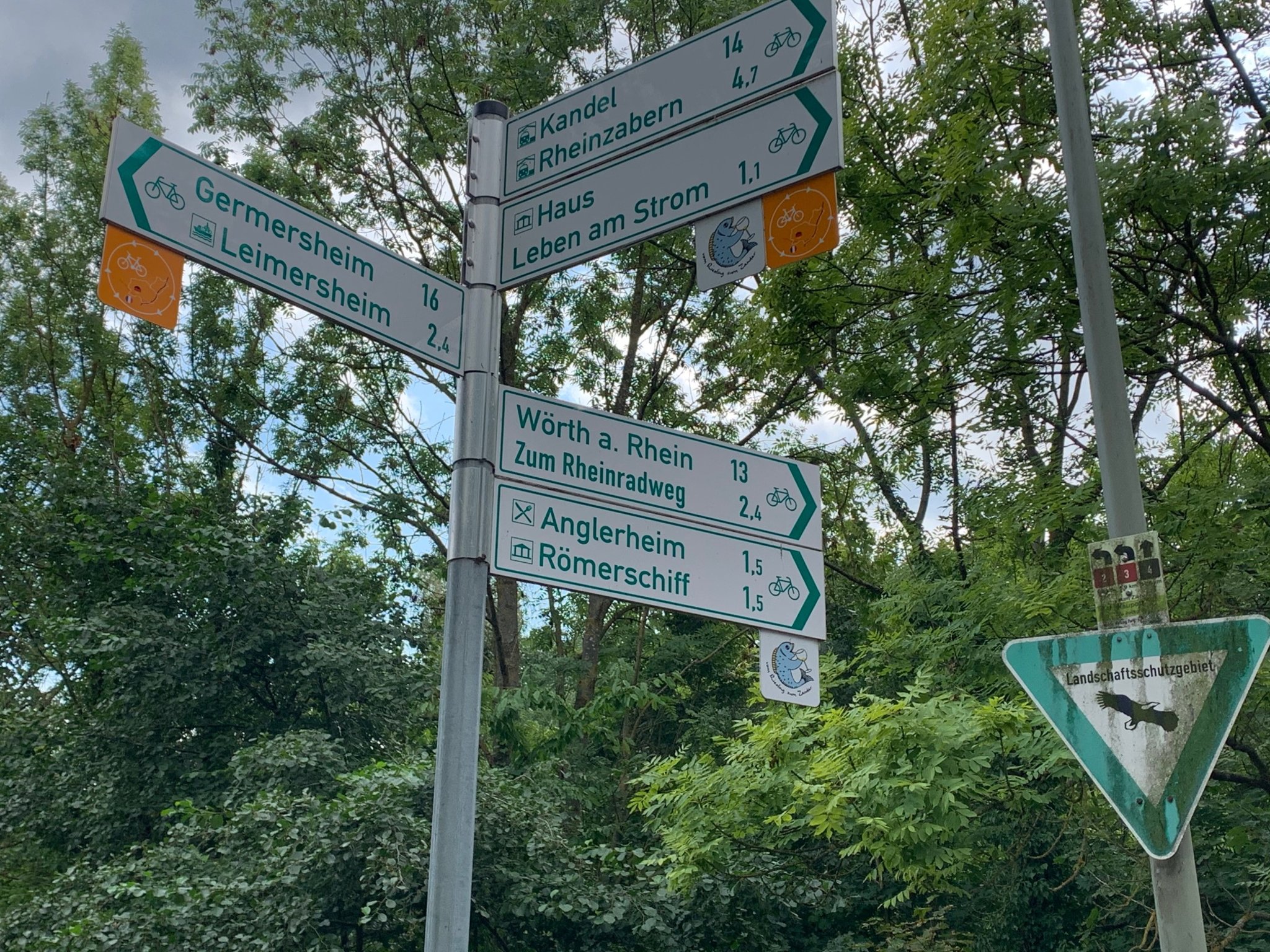 Oldschool-Bike Tour: Wegweiser statt GPS: Schildbürger - Bad Dürkheim