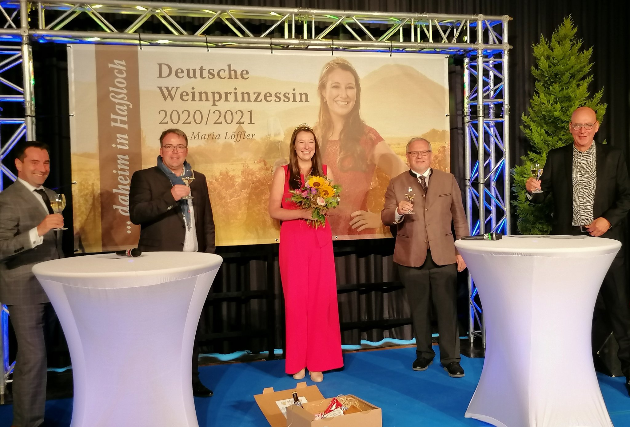 Großartiger Empfang für Anna-Maria Löffler im K4 in Haßloch: Wir sind ...