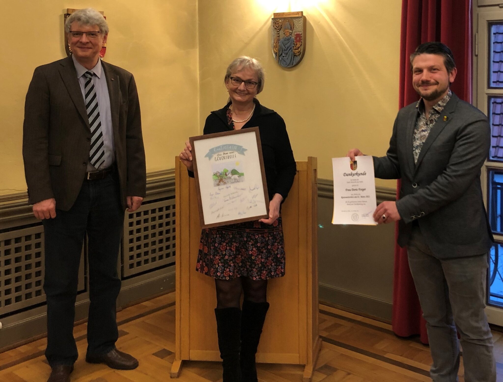 Doris Forger wurde offiziell verabschiedet: Kleine Feierstunde - Annweiler