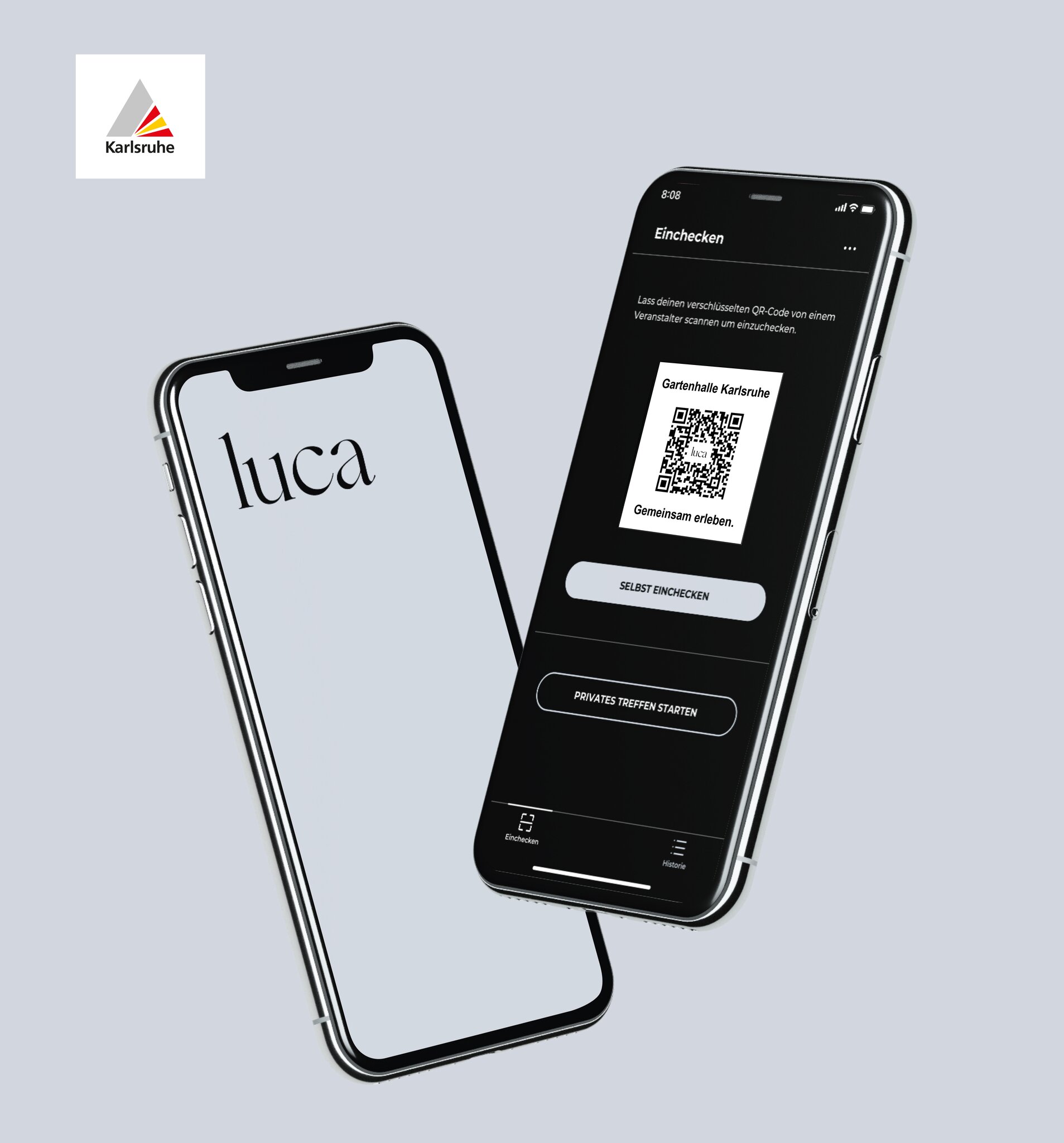QR-Codes in öffentlichen Gebäuden: "Luca-App" im Einsatz in Karlsruhe ...