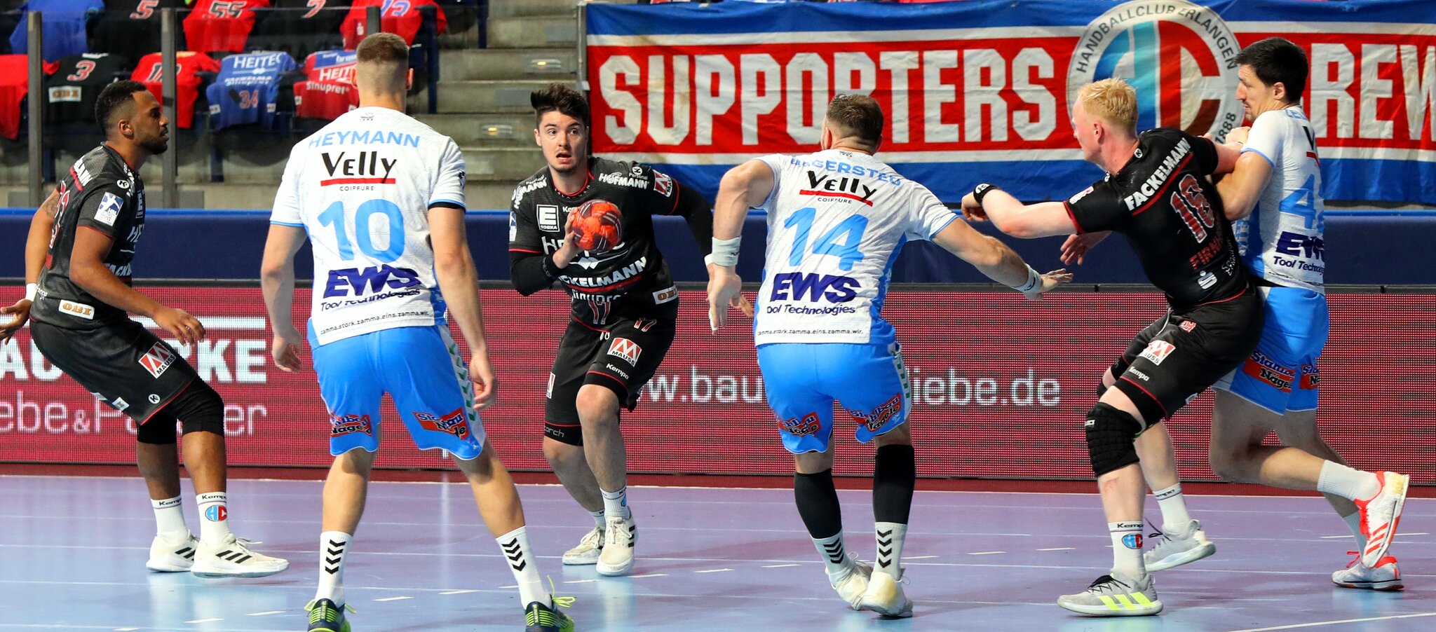 Die Erlanger Bundesligisten kämpften bis zum Umfallen: Handball: HC ...