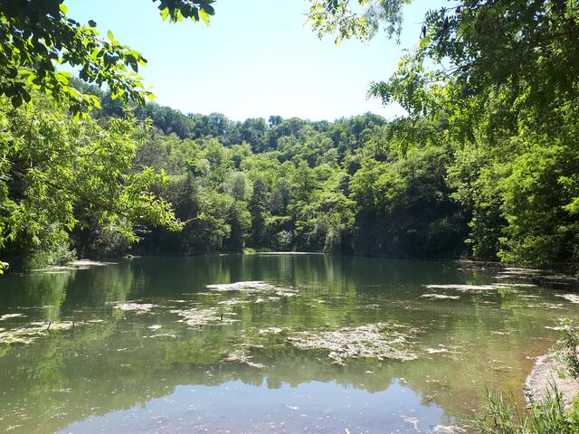 Ungeheuerliche Naturbegegnung bei Forst: Vulkansee mitten im ...