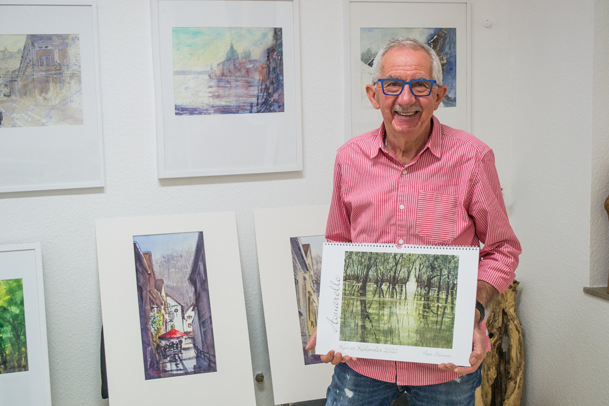 Neuer Kalender von Aquarellmaler Peter Simonis: Ab sofort erhältlich ...