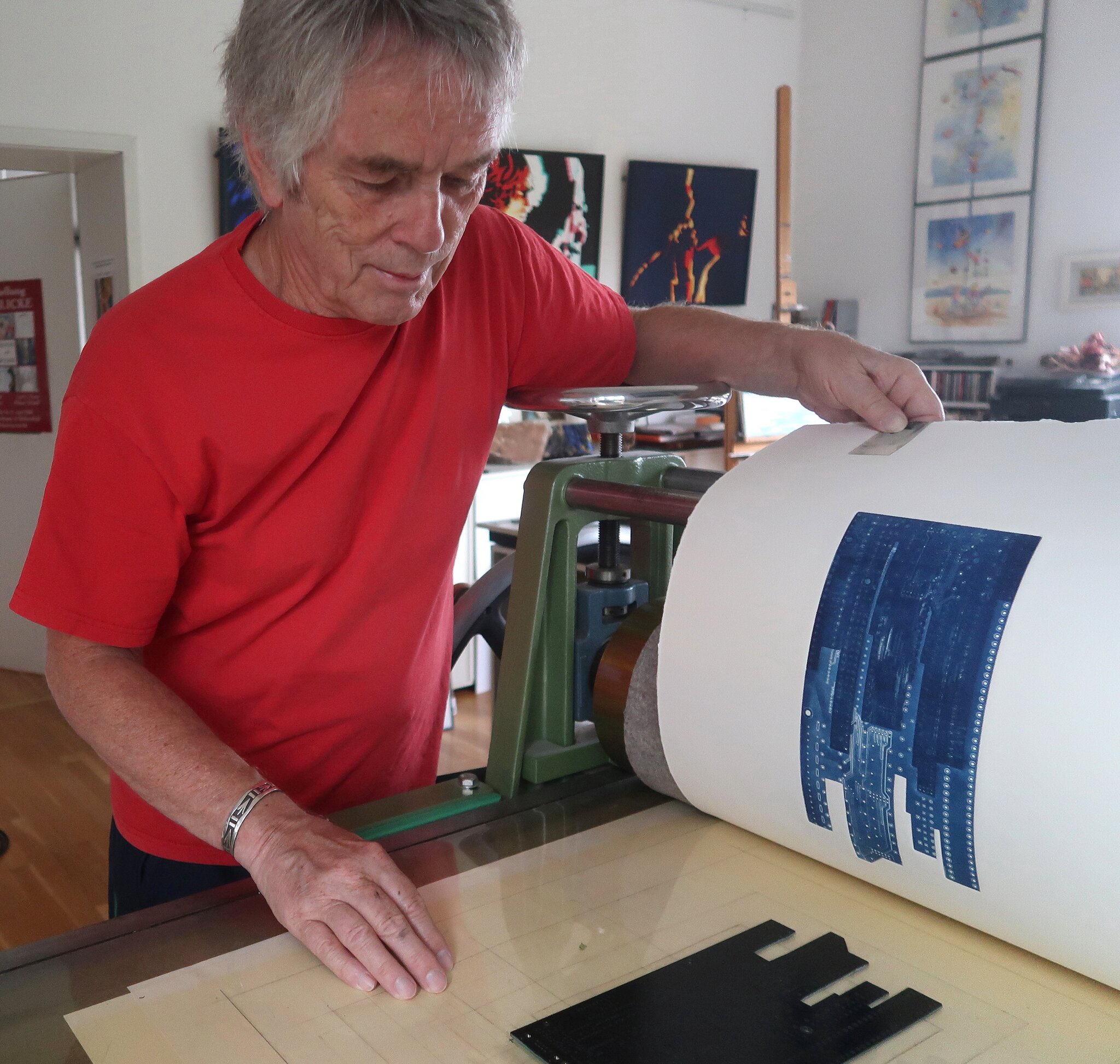 Im Museum Goldener Engel Baumholder: Ausstellung von Helmut Schmid ...