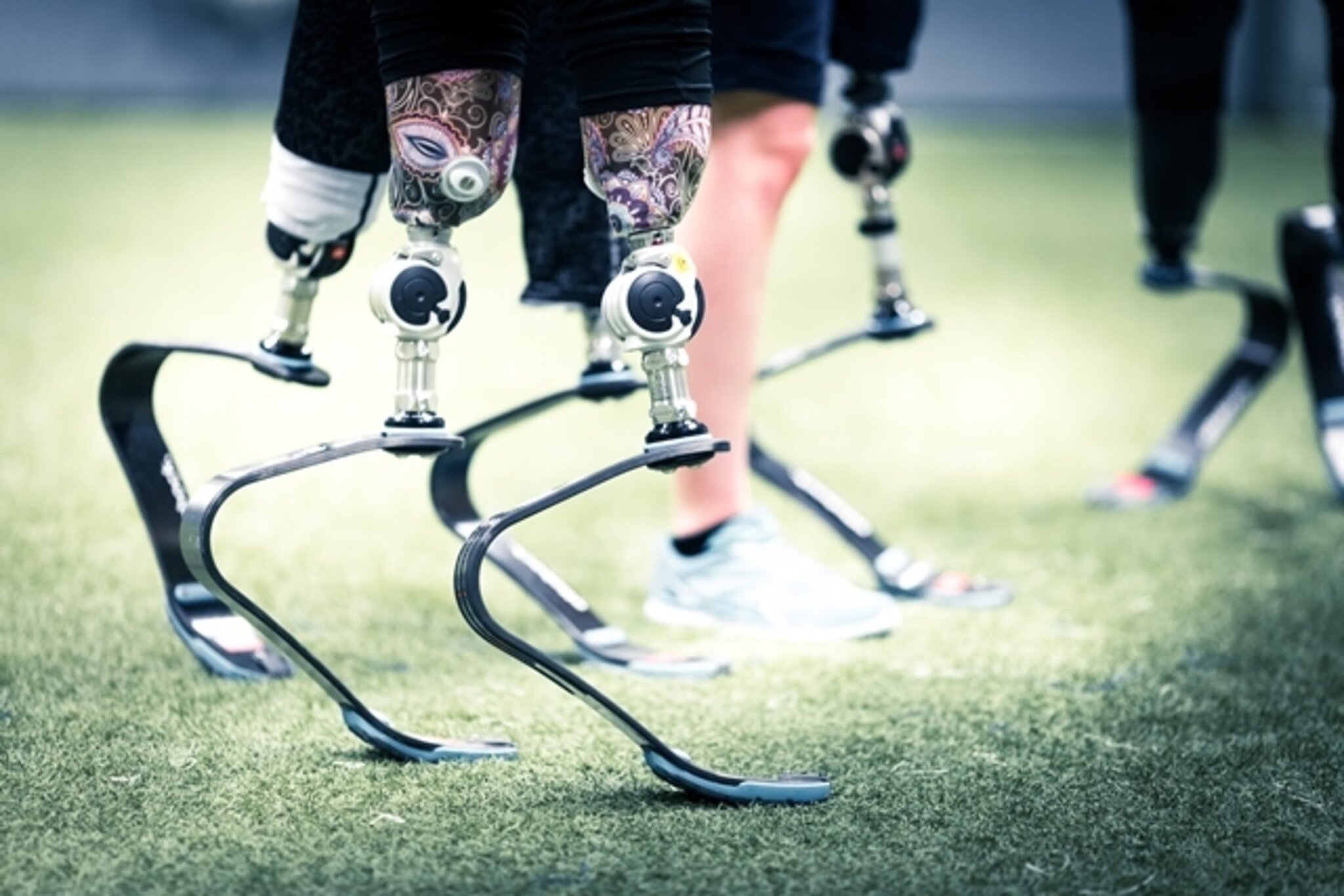 Beinamputiert und wieder Rennen: Laufen mit Carbonfedern