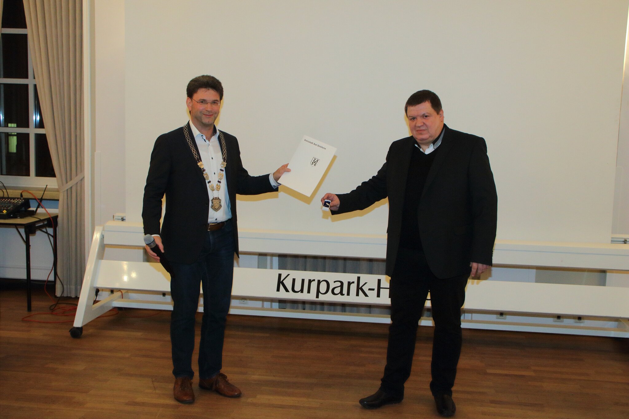 Dirk Friedrich ausgezeichnet: Ein Herz für Partnerstädte - Bad Dürkheim