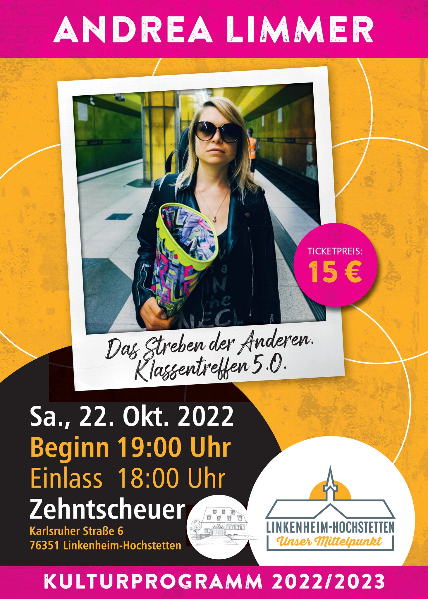 Die "Freche" ist wieder in Linkenheim-Hochstetten: Andrea Limmer lädt ...