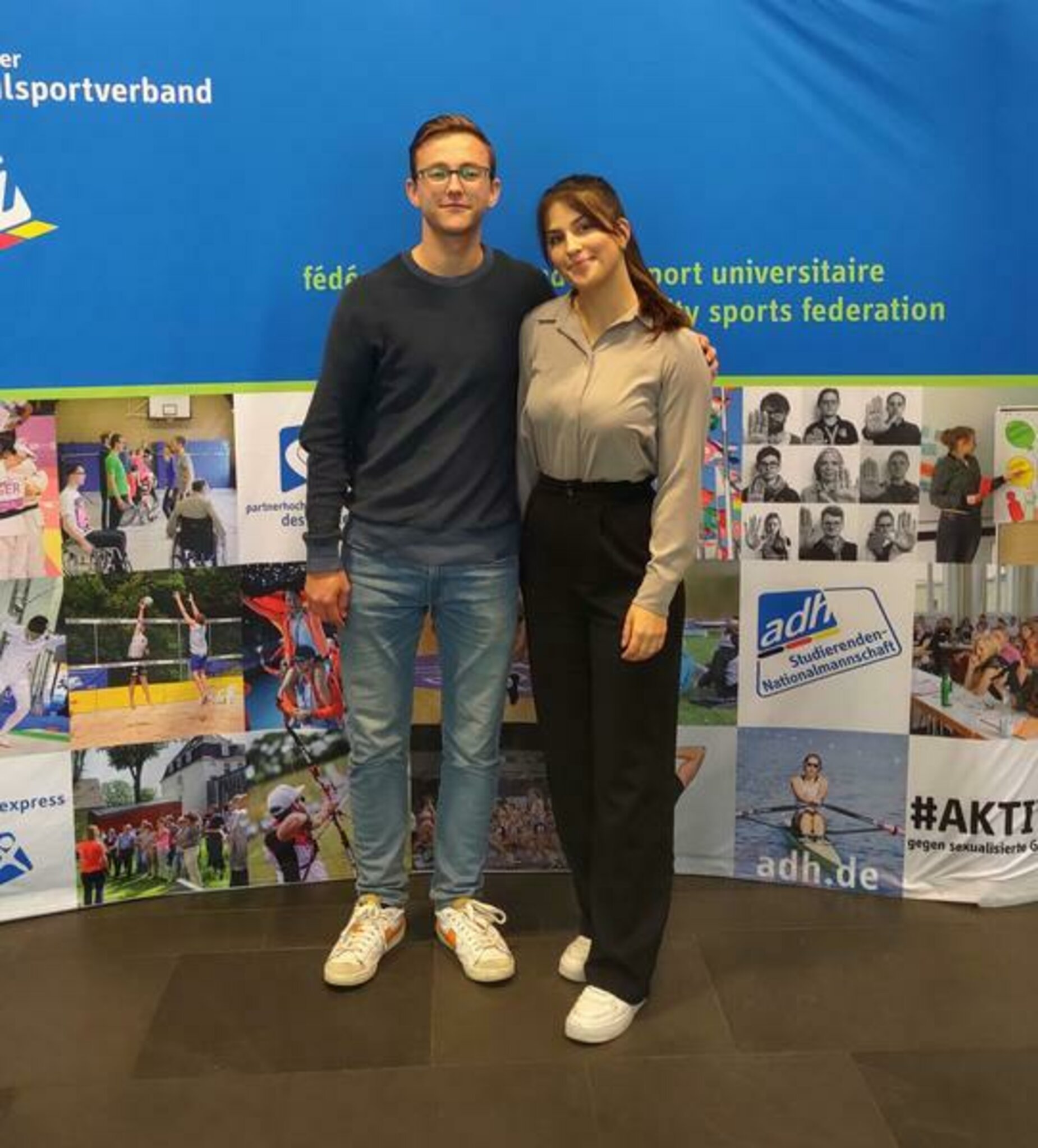 Joshua Feinstein und Leila Hey: TUK-Studierende in den adh gewählt ...