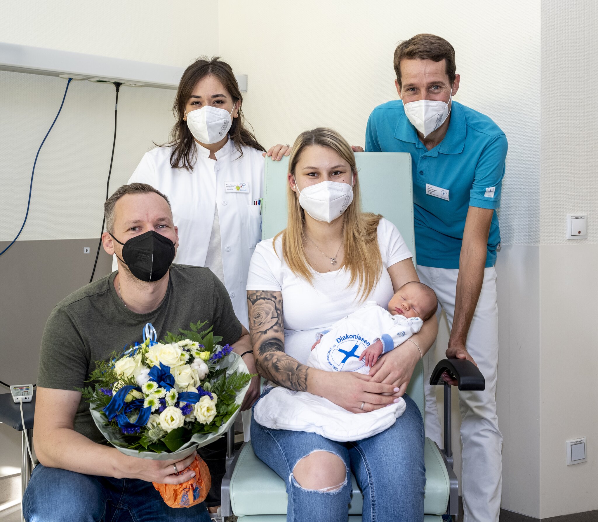 3.000. Geburt des Jahres am Diak: Baby Luis ist gesund und munter - Speyer