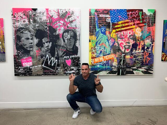 Pop-Art-Künstler Michel Friess - Kunst statt Burnout - Ludwigshafen