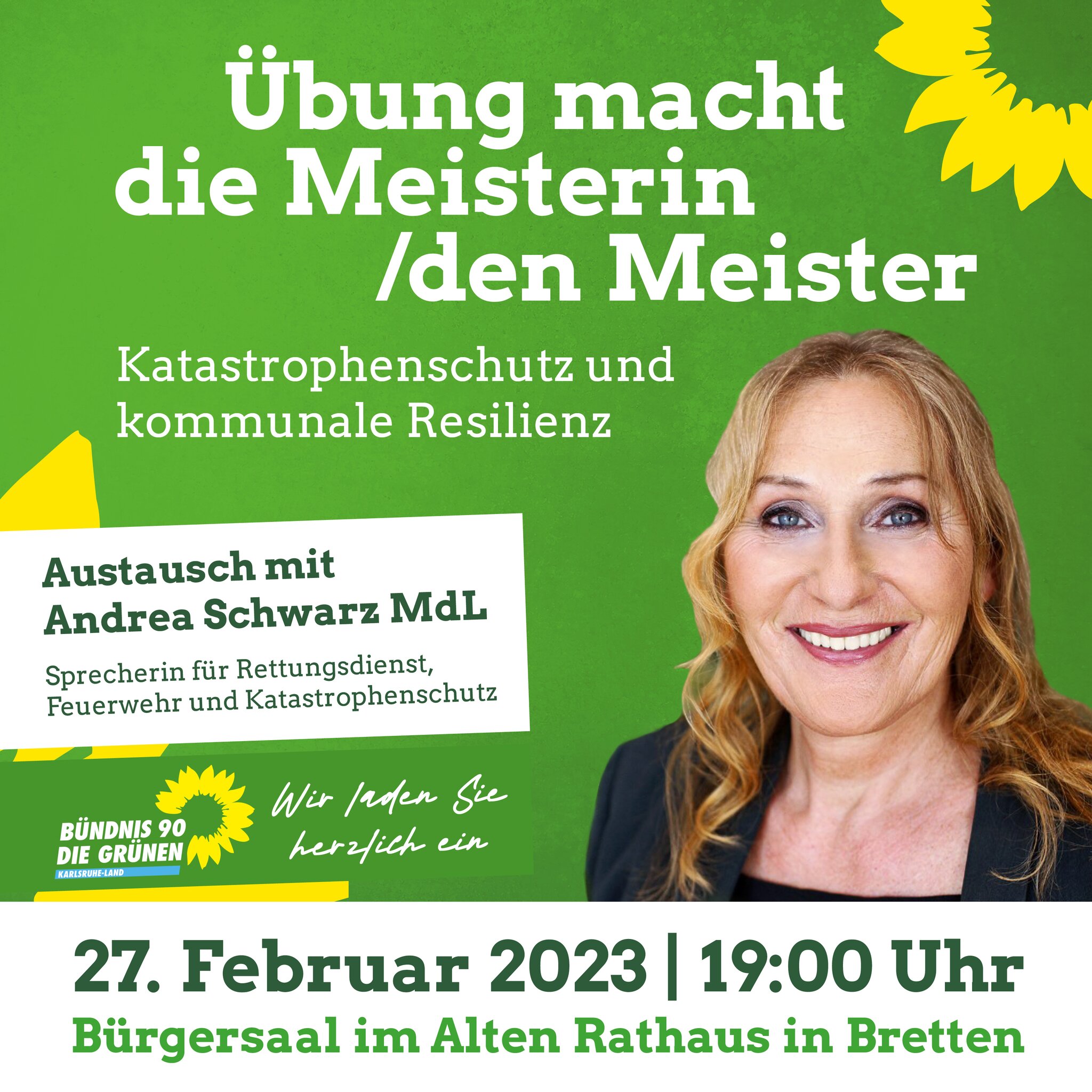 Kreisverband Karlsruhe-Land Bündnis 90/DIE GRÜNEN: Austausch mit Andrea ...