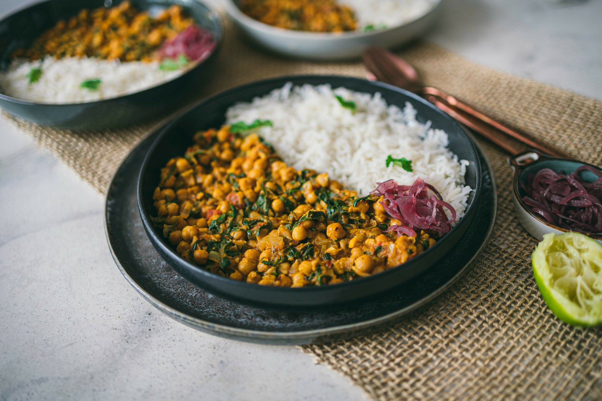 HEUTE MAL INDISCH:FOOD-BLOG MIT INDISCHEN REZEPTEN: Chana Saag ...
