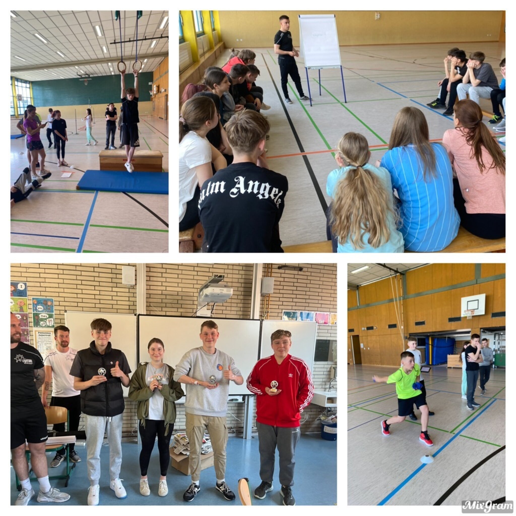 Realschule plus Lingenfeld: Projekttage mit Home of Goals - Lingenfeld