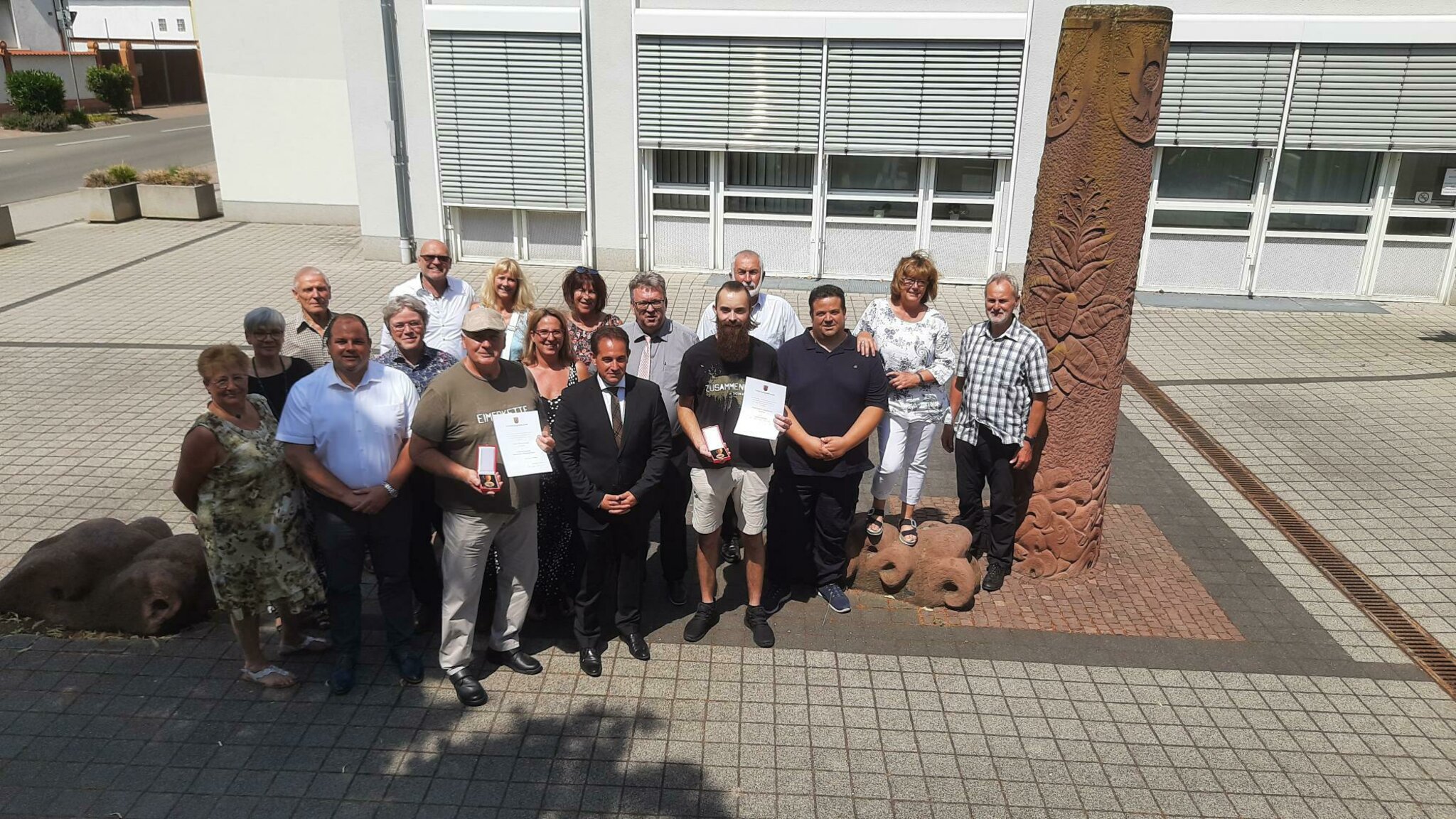 Otterstadt: Verdienstmedaille für Thomas Horn und Marcel Rheinheimer ...