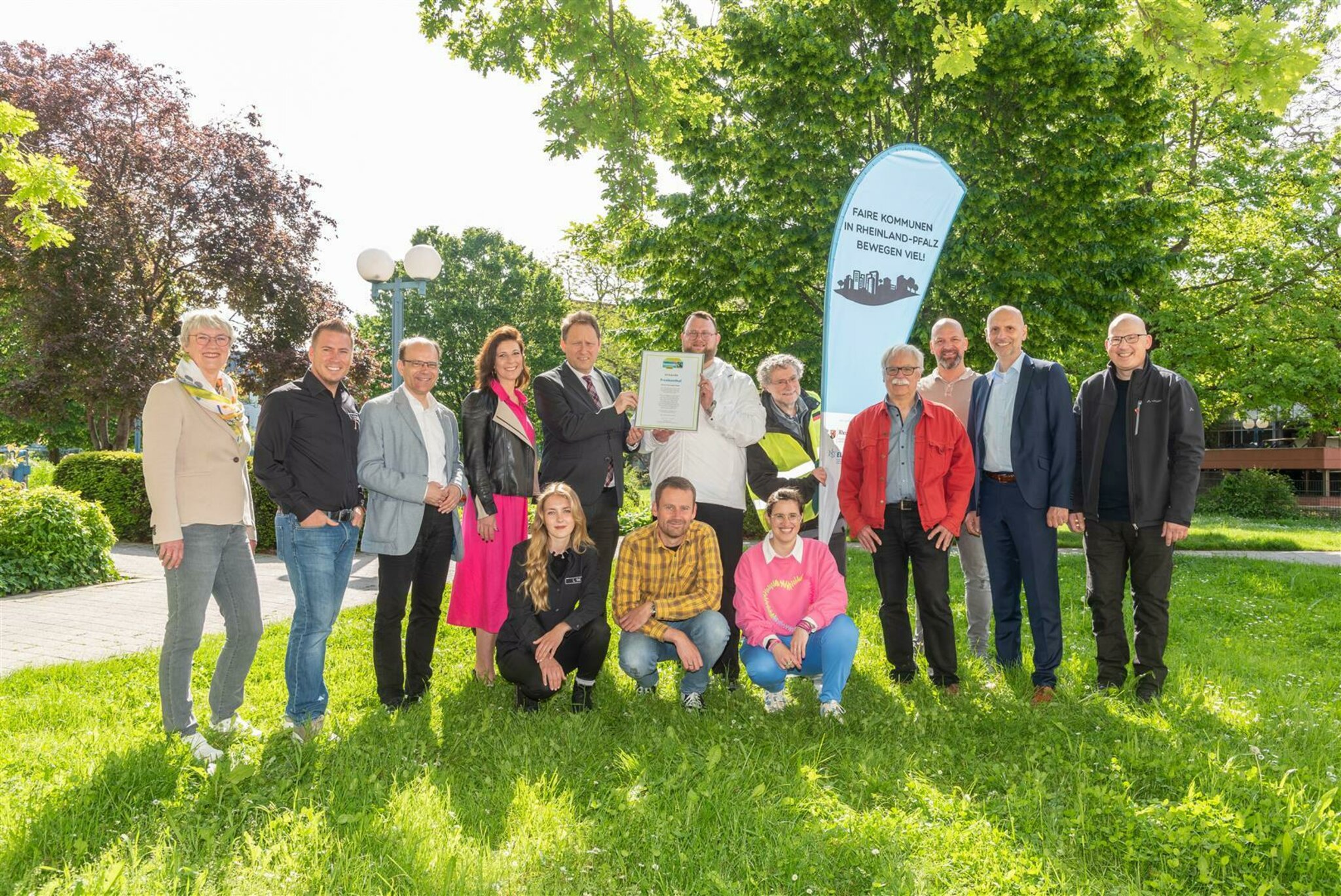 Erneute Auszeichnung: Fairtrade Town Frankenthal - Frankenthal