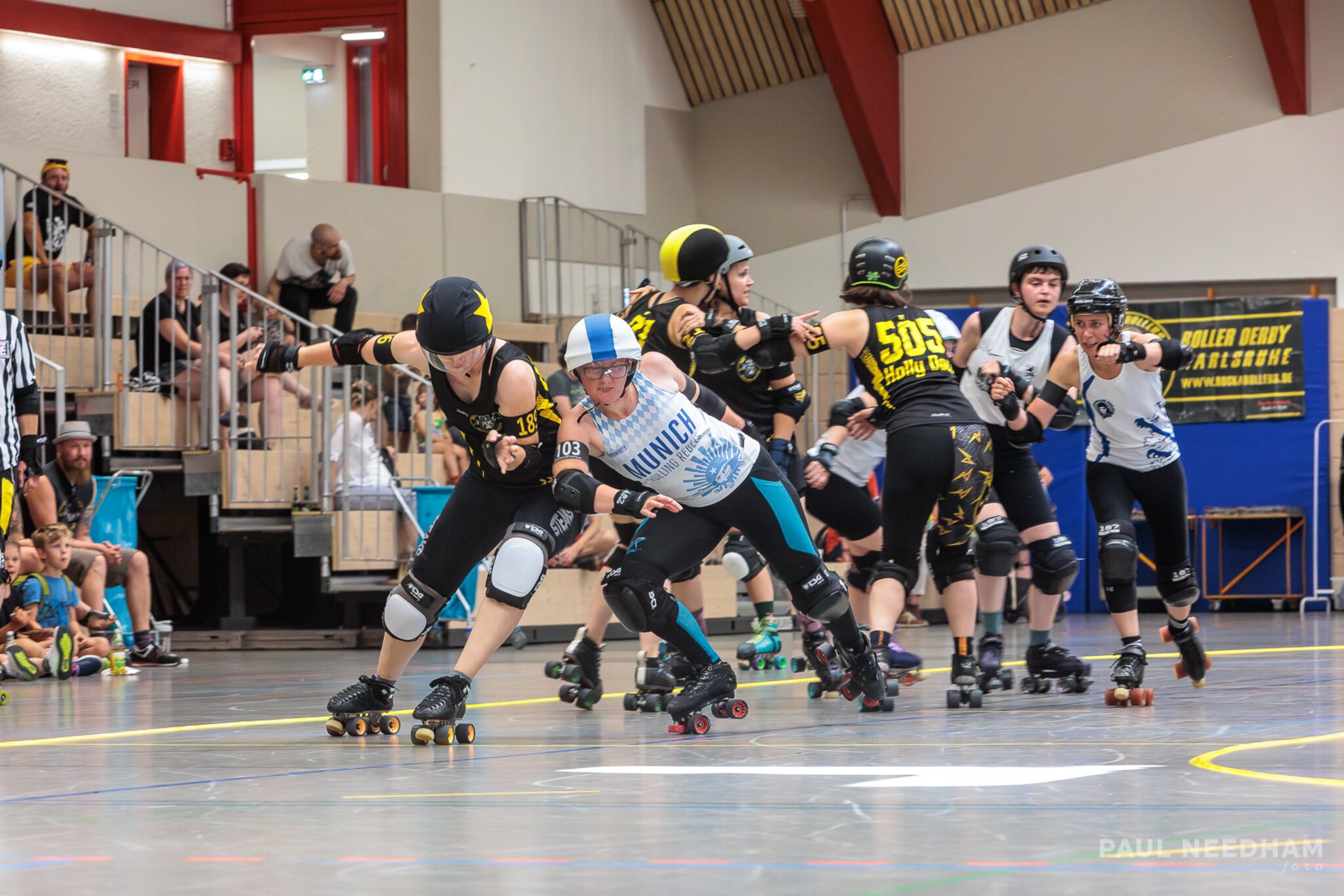 Roller Derby Karlsruhe gegen Munich Rolling Rebels & Friends - Karlsruhe