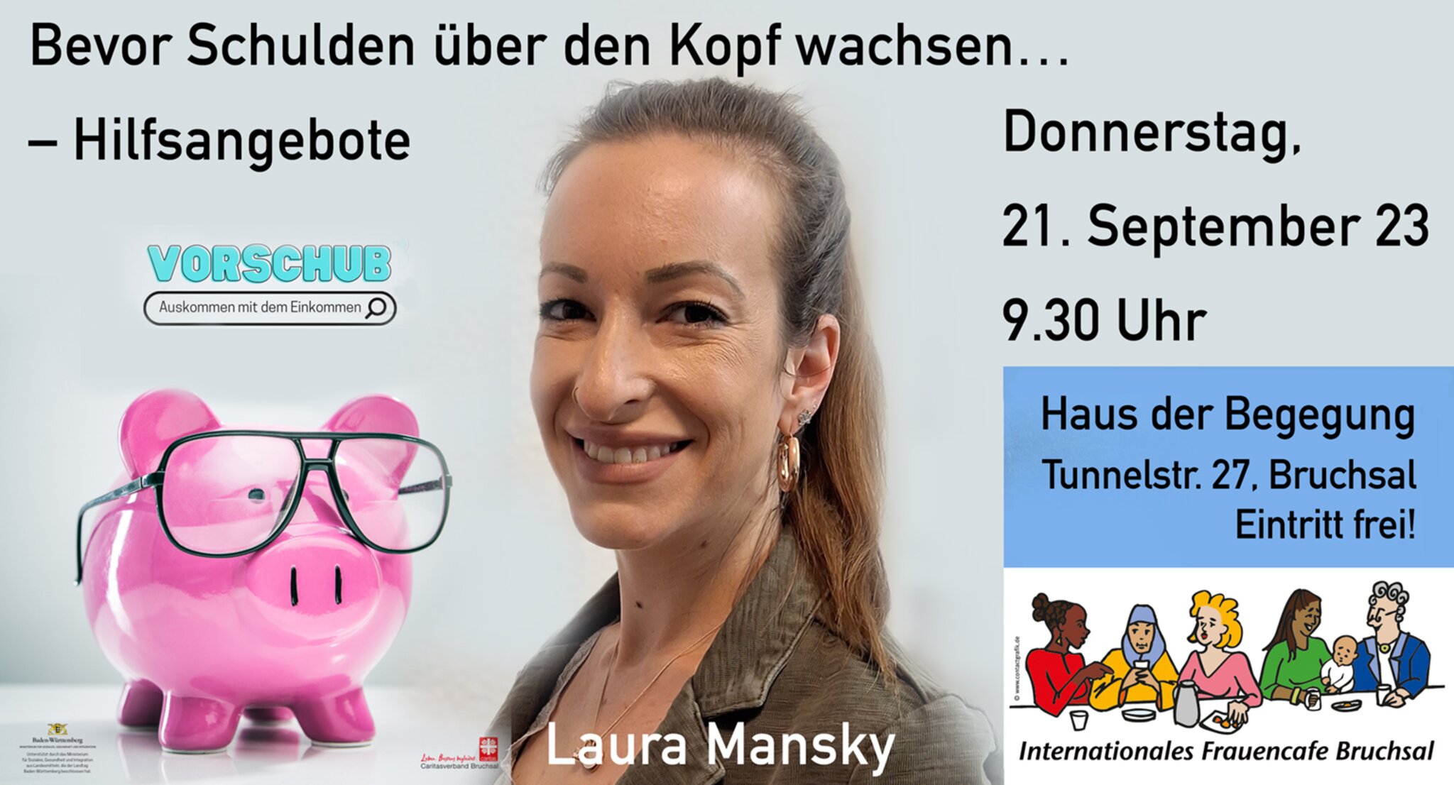 Internationales Frauencafé Bruchsal: Bevor Schulden über den Kopf ...