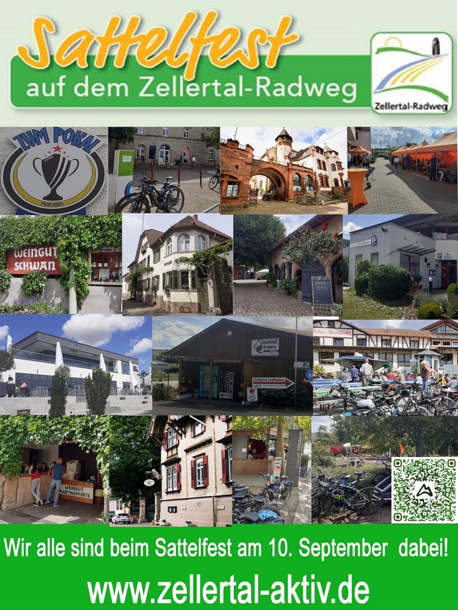 Zellertal-aktiv informiert:: Sattelfest auf dem Zellertal-Radweg am 10 ...