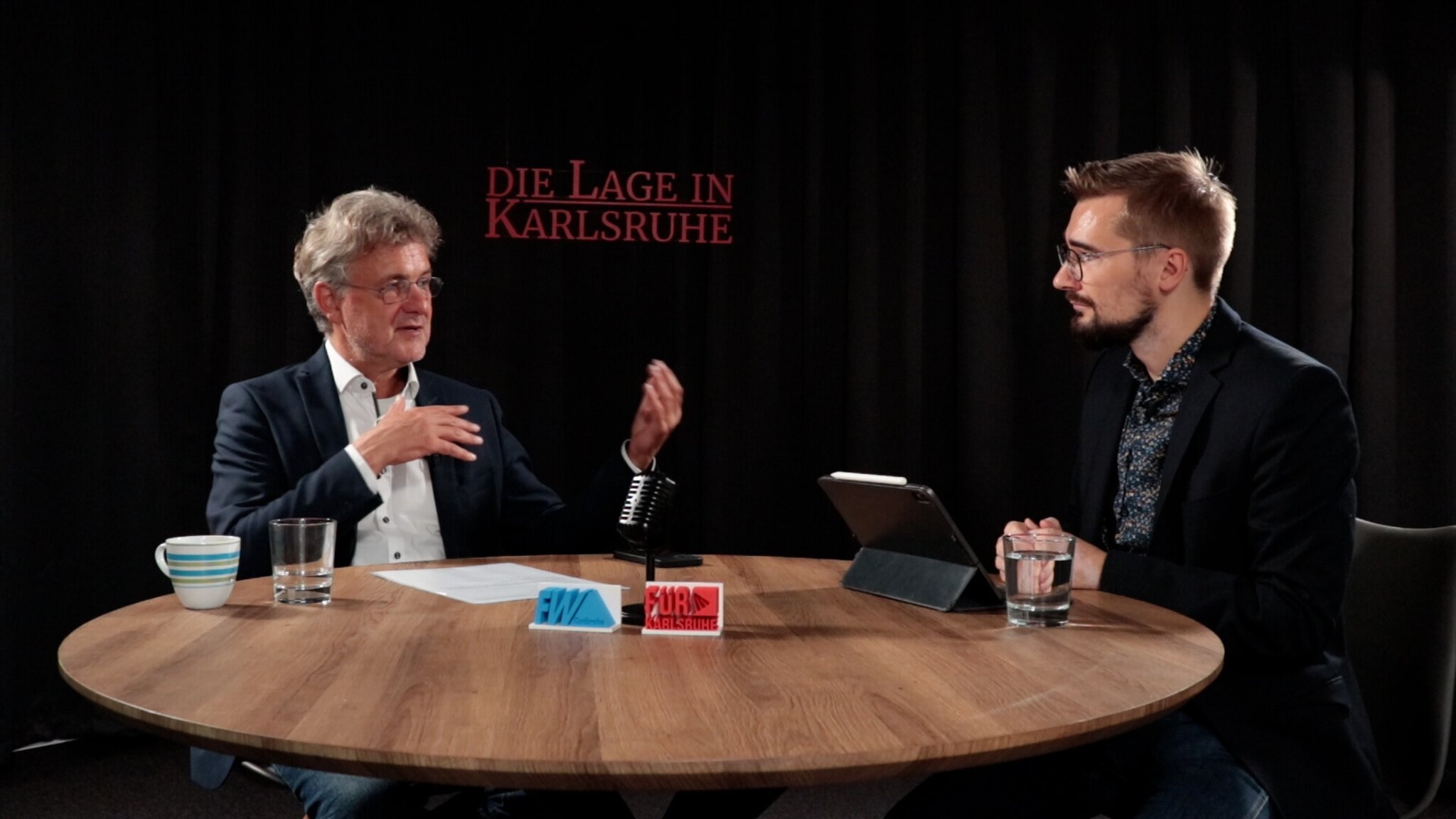 Dr. Frank Mentrup im Podcast: „Herr Oberbürgermeister, wie entsteht Vertrauen?“ - Karlsruhe