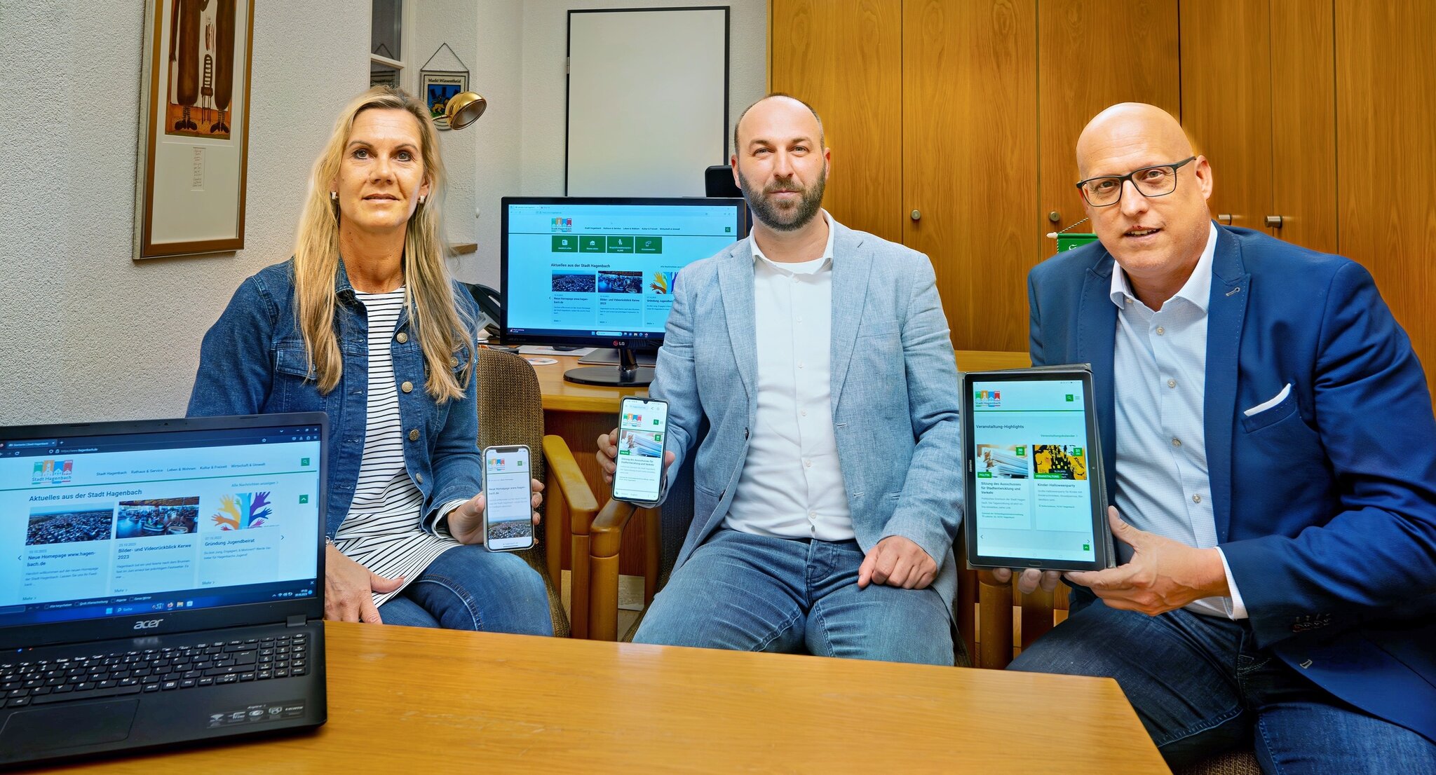 Moderner Internetauftritt: Die Stadt Hagenbach hat eine neue Homepage ...