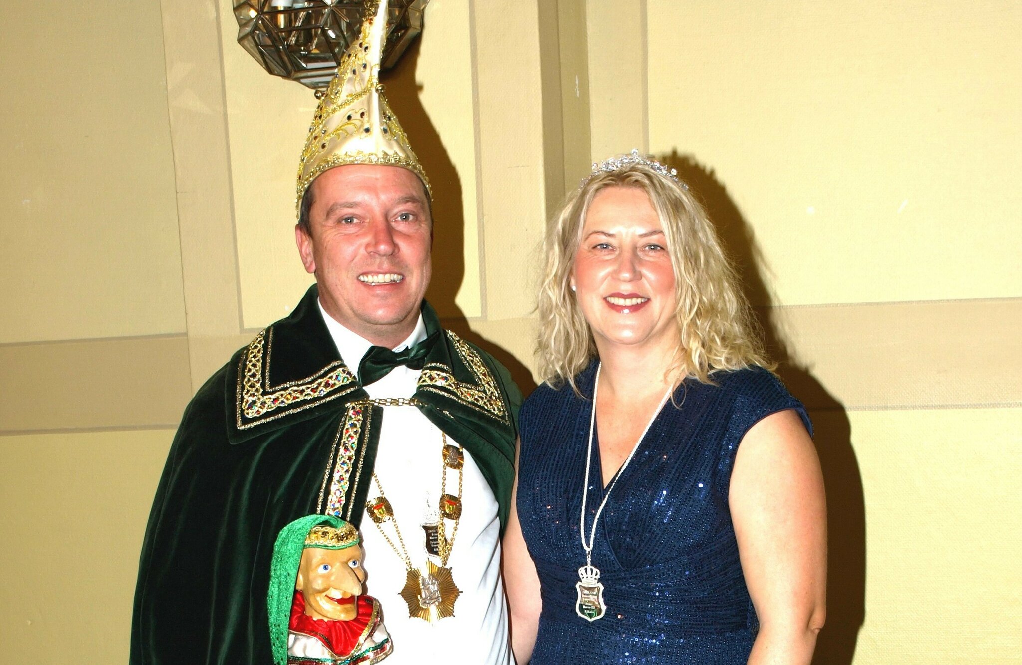 Prinzenpaar im Jubiläumsjahr:: Marco und Vanessa Wirth in den Adel erhoben - Waghäusel