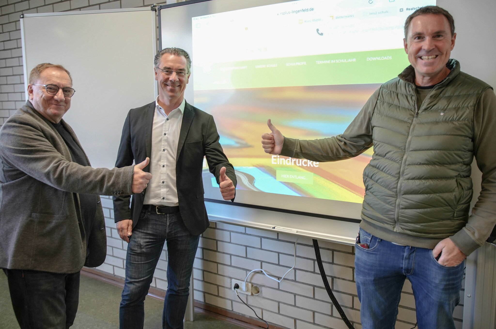 Interaktives Lernen: digitale Tafeln für Lingenfelder Realschule ...