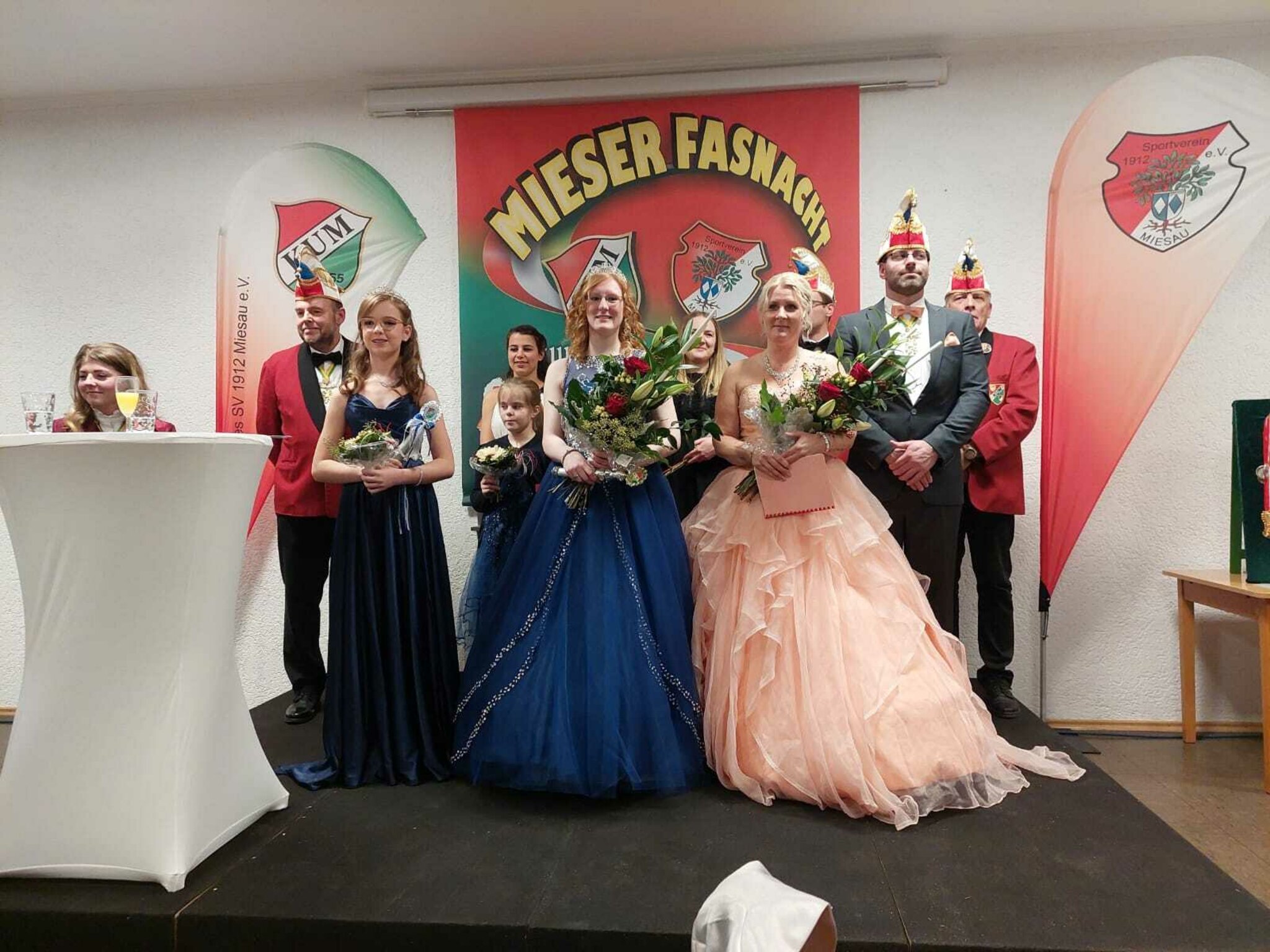 Kampagneneröffnung mit Ehrungen bei der Karnevalsunion Miesau ...