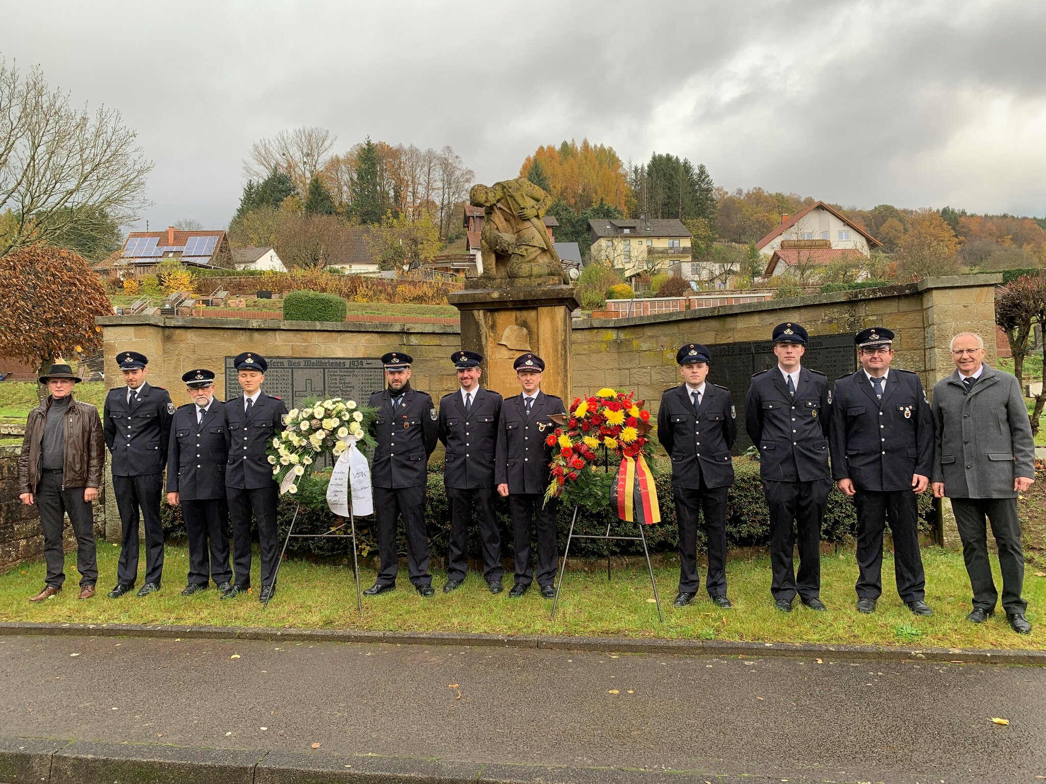 Gedenkstunde anlässlich des Volkstrauertages in Bann - Landstuhl