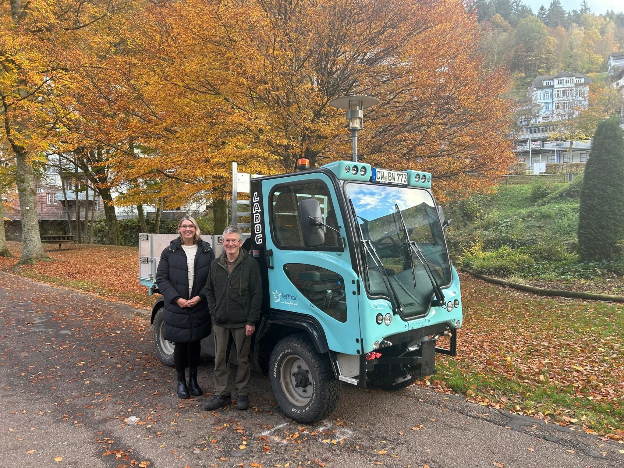 Kurgärtnerei Bad Wildbad: Neuer Ladog T1400 stärkt Fuhrpark der Kurgärtnerei Bad Wildbad