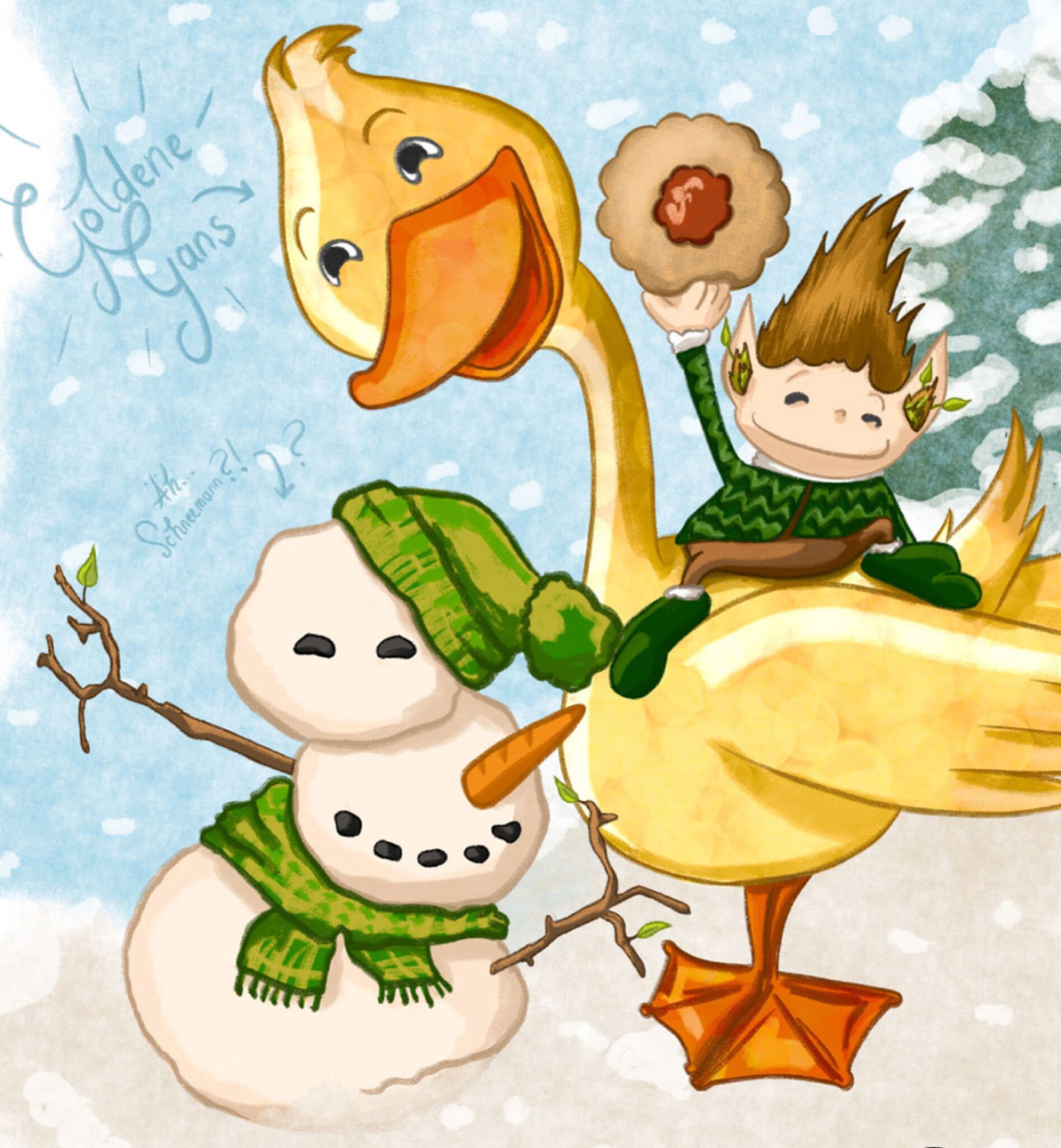 Zabel und der Winterwaldgeist - Bruchsal