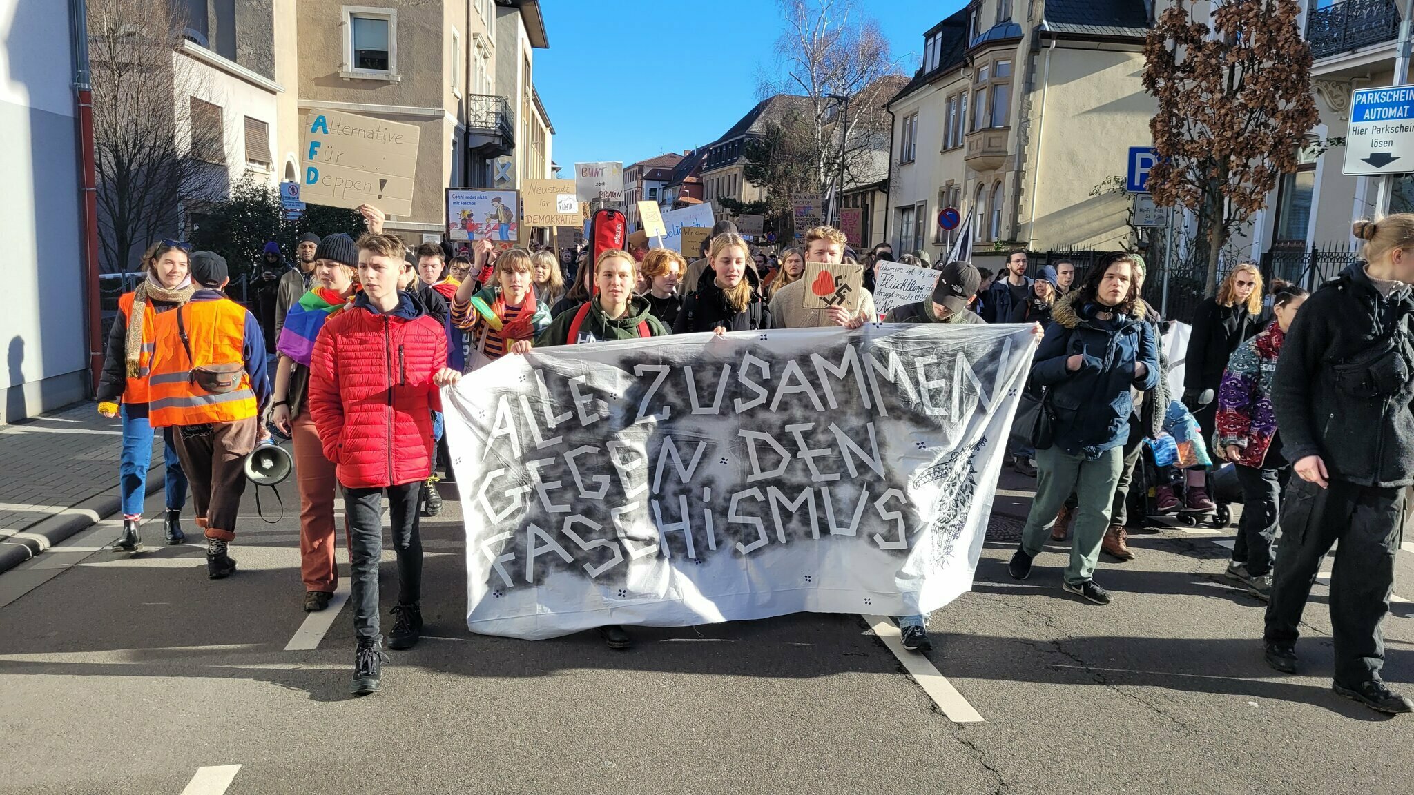 Demo in Neustadt - Stellungnahme der Polizei - Neustadt/Weinstraße
