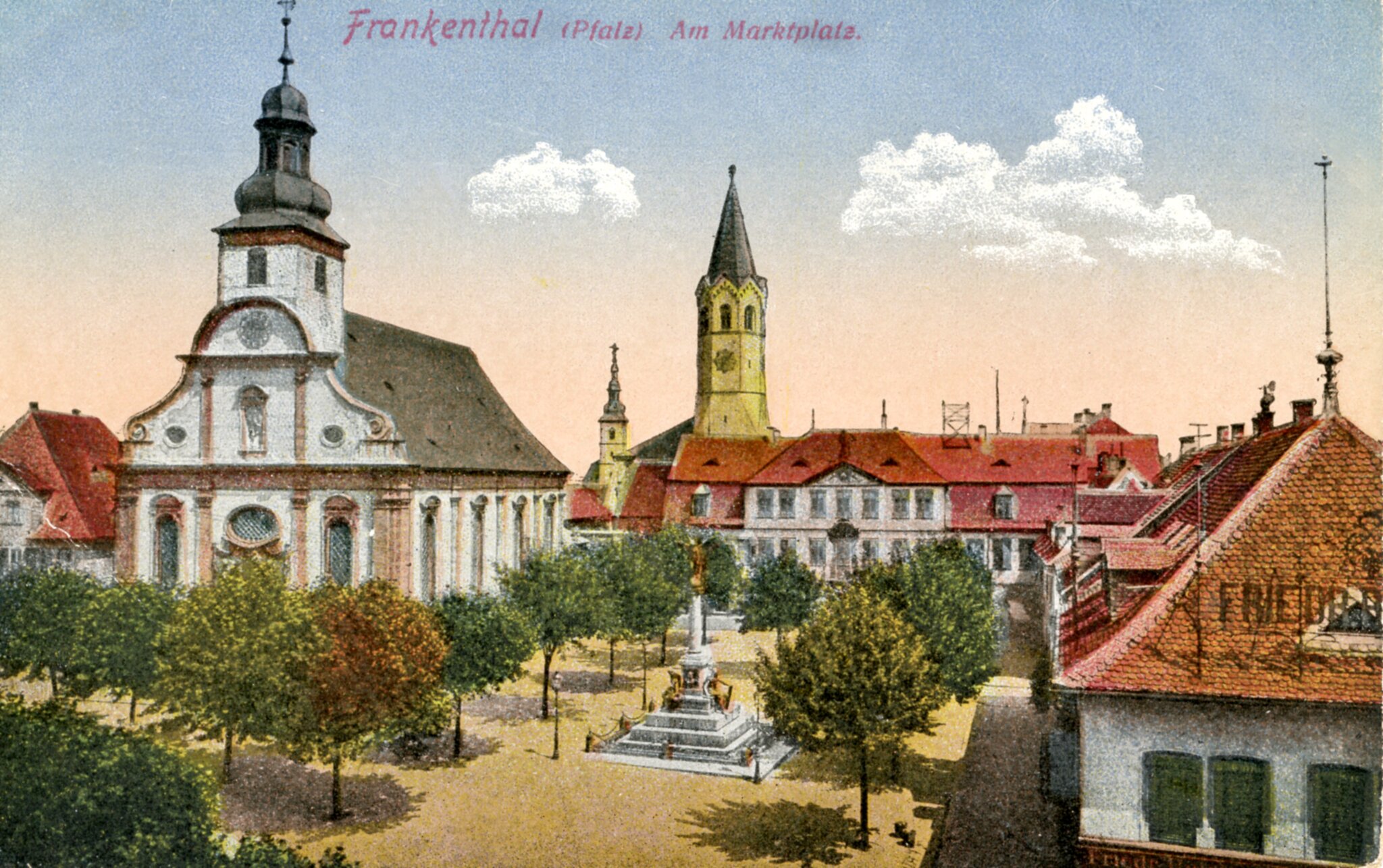 Altertumsverein Frankenthal startet Stadtführungen: Den Rathausplatz ...