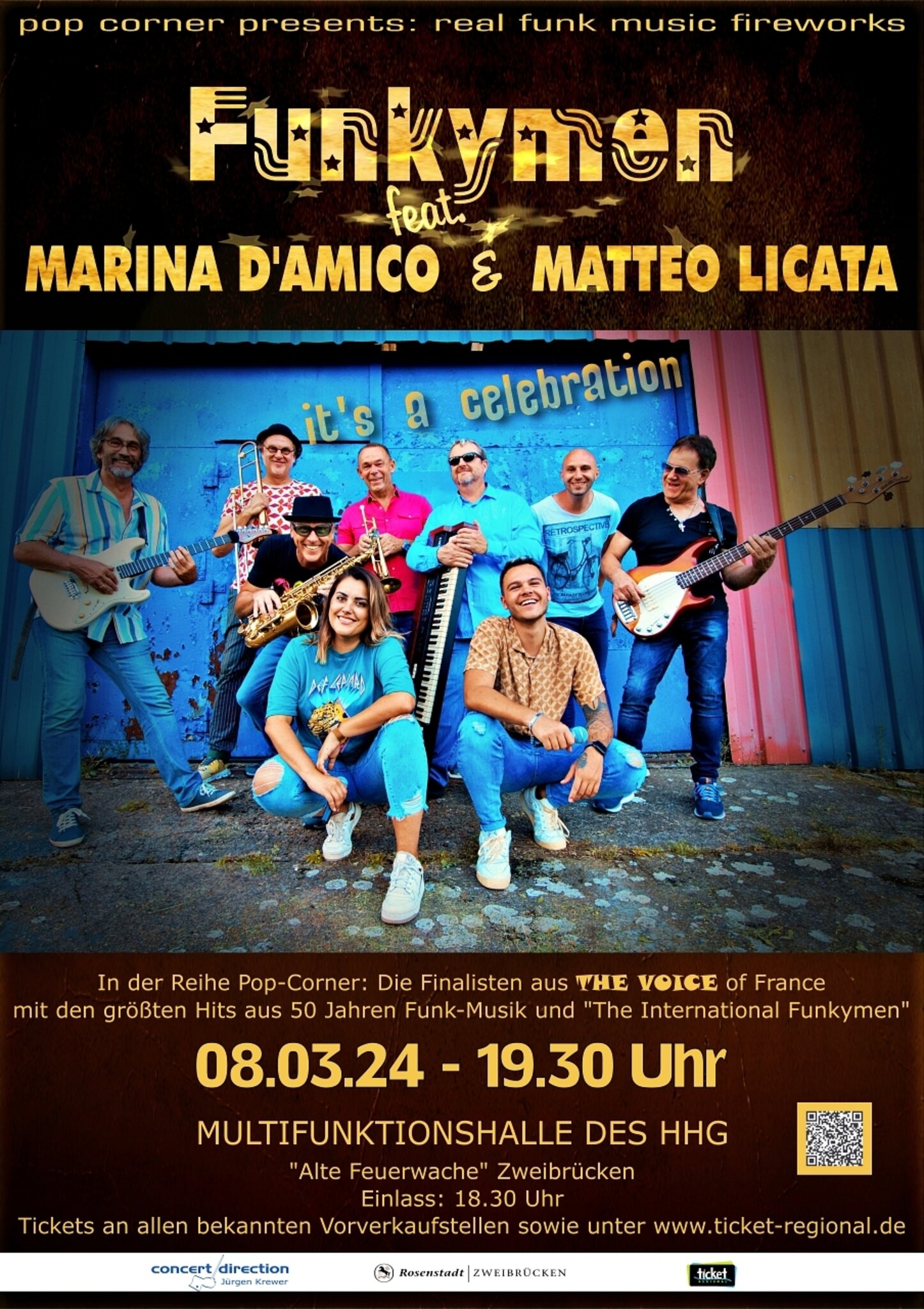 Konzerte: The Funkymen feat. Marina d'Amico & Matteo Licata ...