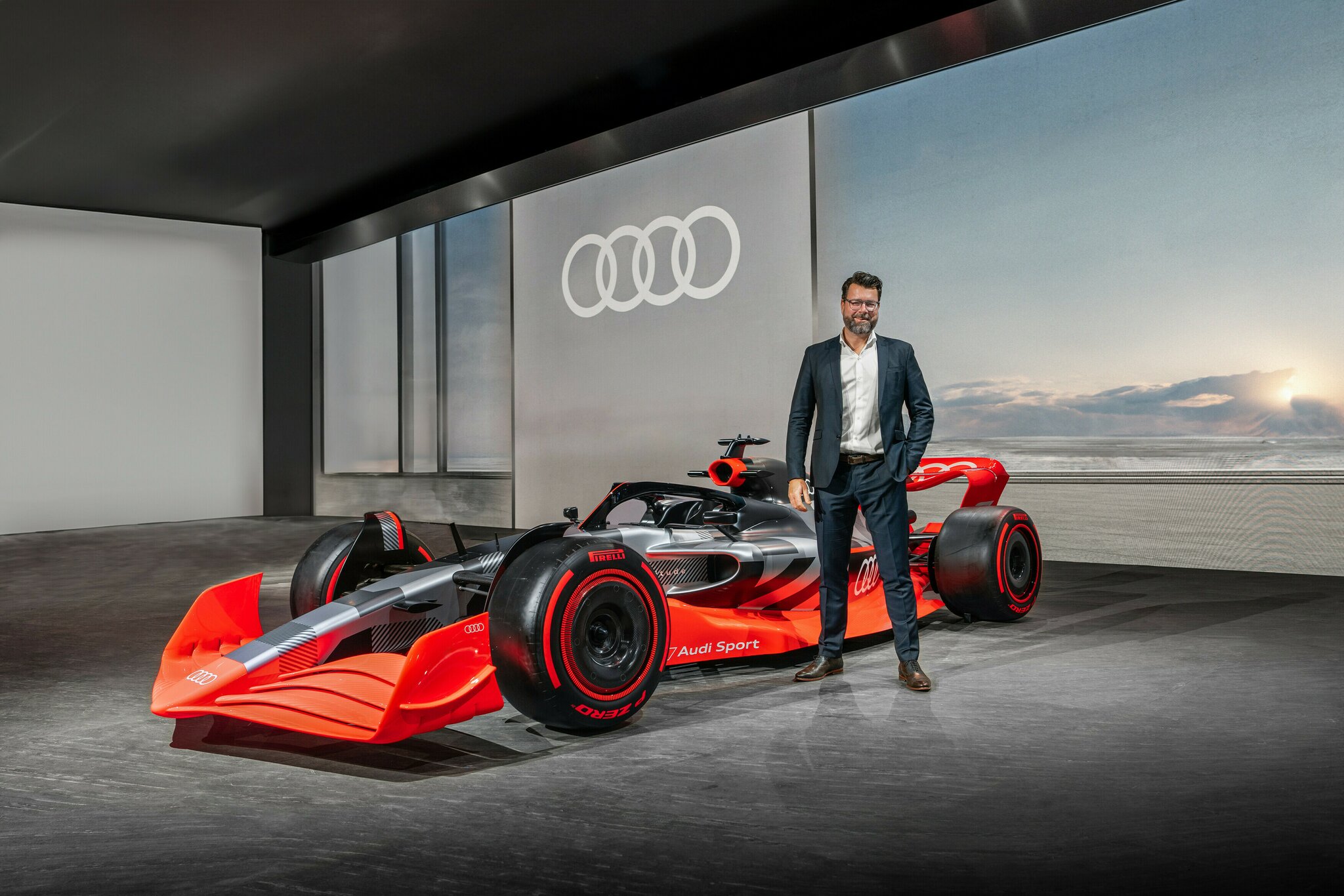 Luxus Audi Formel 1 Fotos
