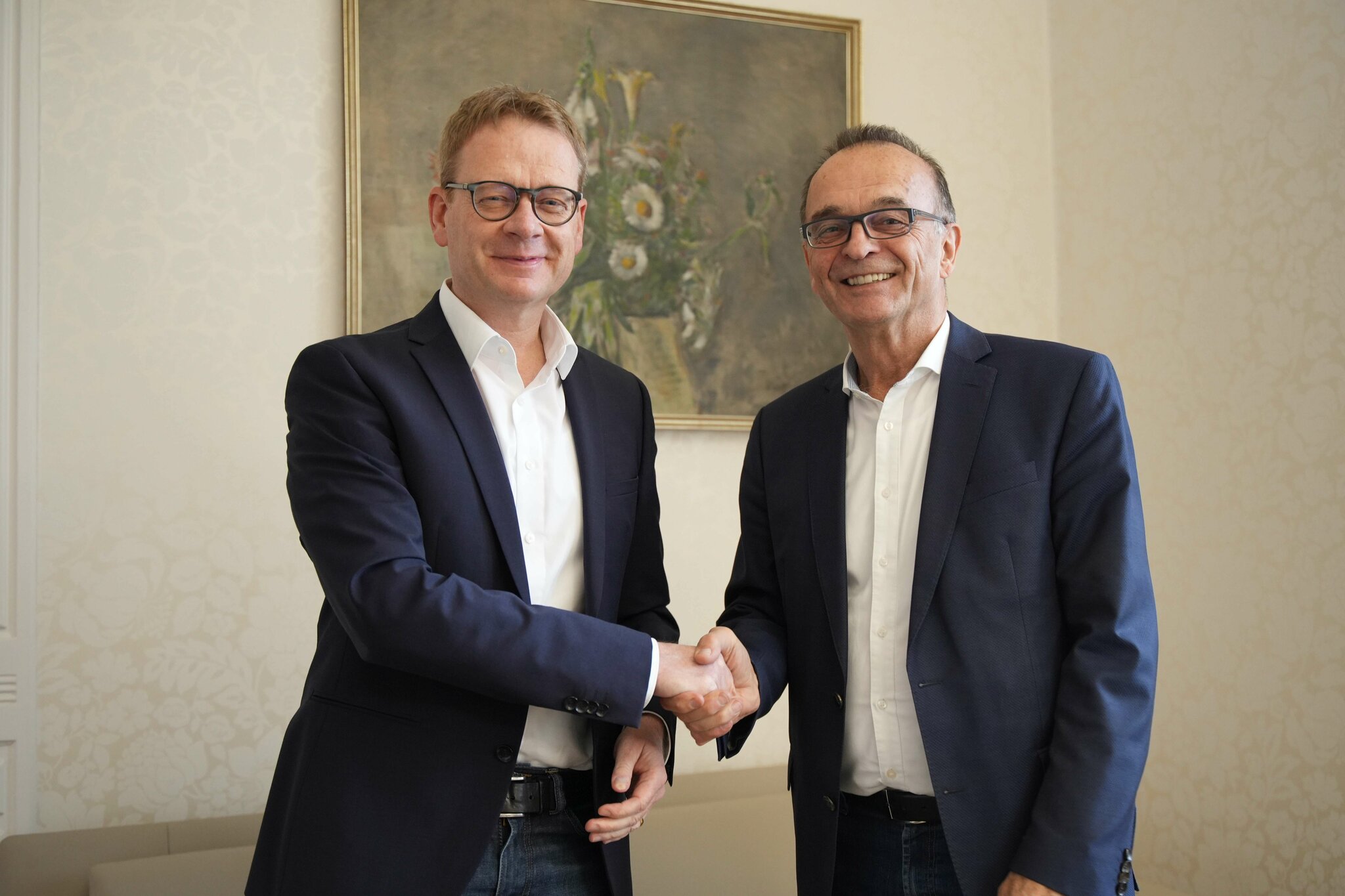 Landrat Brechtel und Bundestagsabgeordneter Gebhart einig: die ...