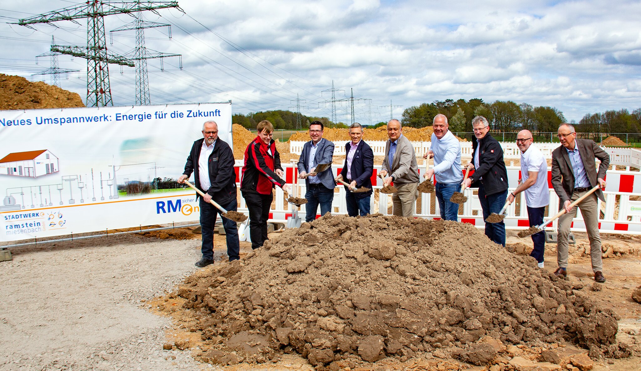 Für eine sichere Stromversorgung: Spatenstich in Ramstein für neues Umspannwerk - Ramstein ...