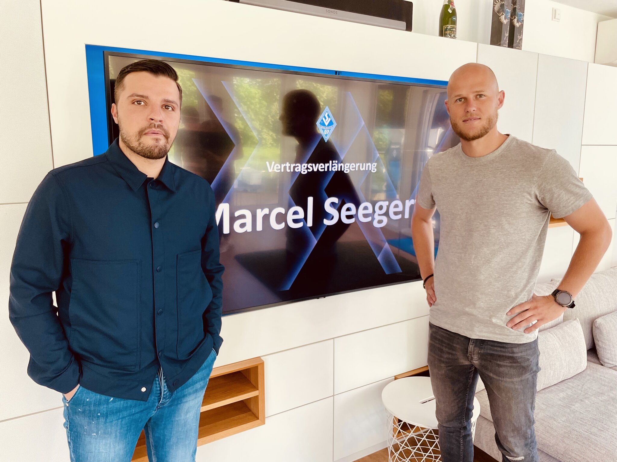 Marcel Seegert verlängert Vertrag - Mannheim