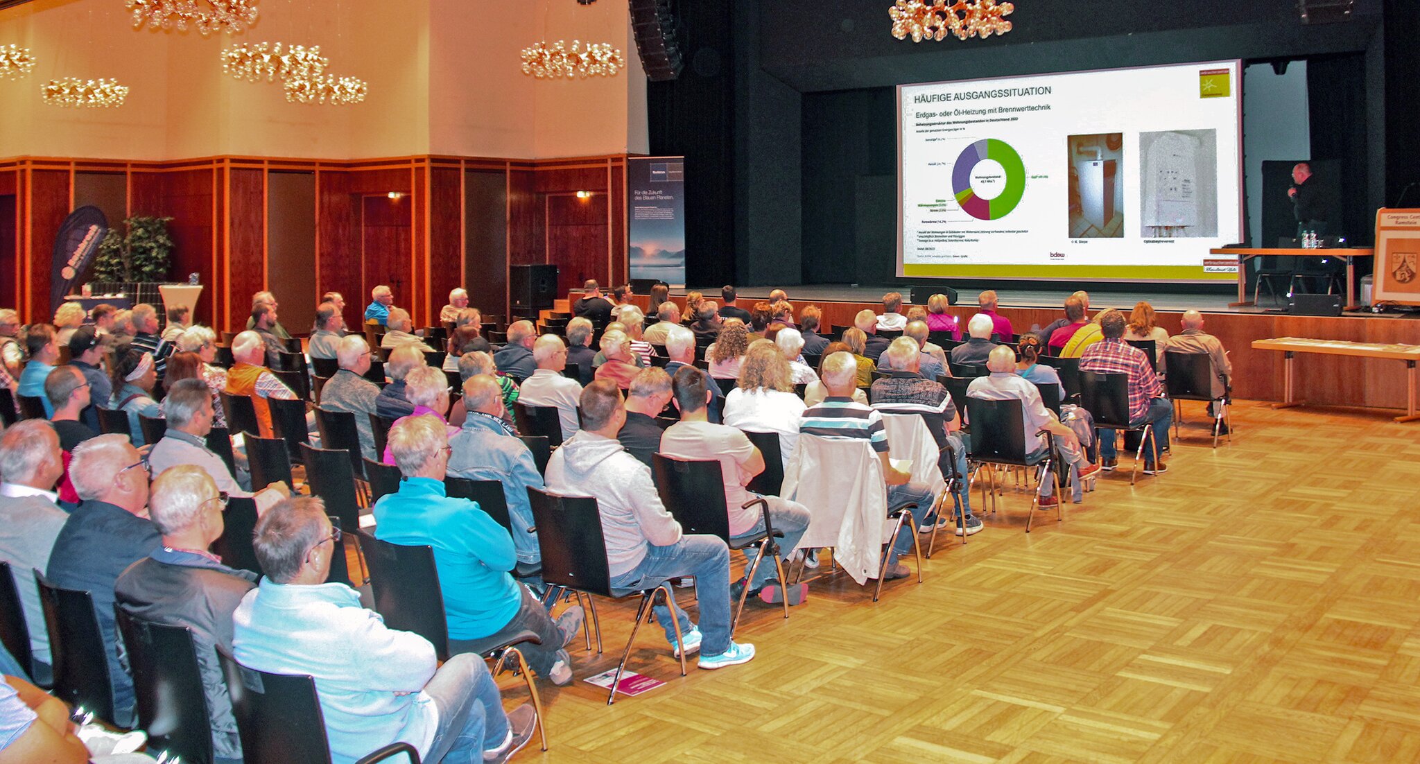 Infos zum Gebäudeenergiegesetz: Gut besuchter Vortrag im Congress ...