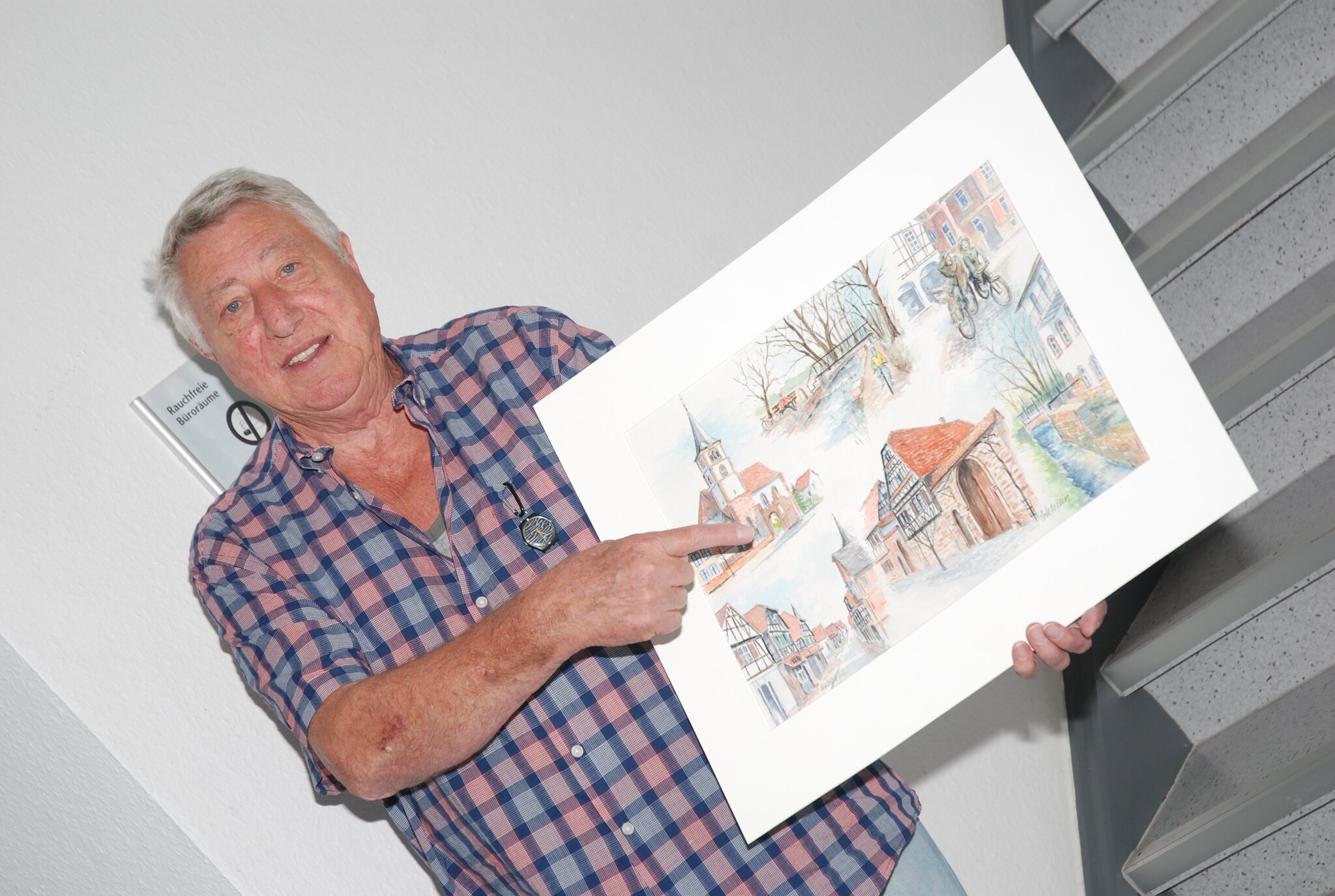 Kunst von Eduard Wetstein zum Dorfjubiläum Lachen-Speyerdorf - Neustadt ...