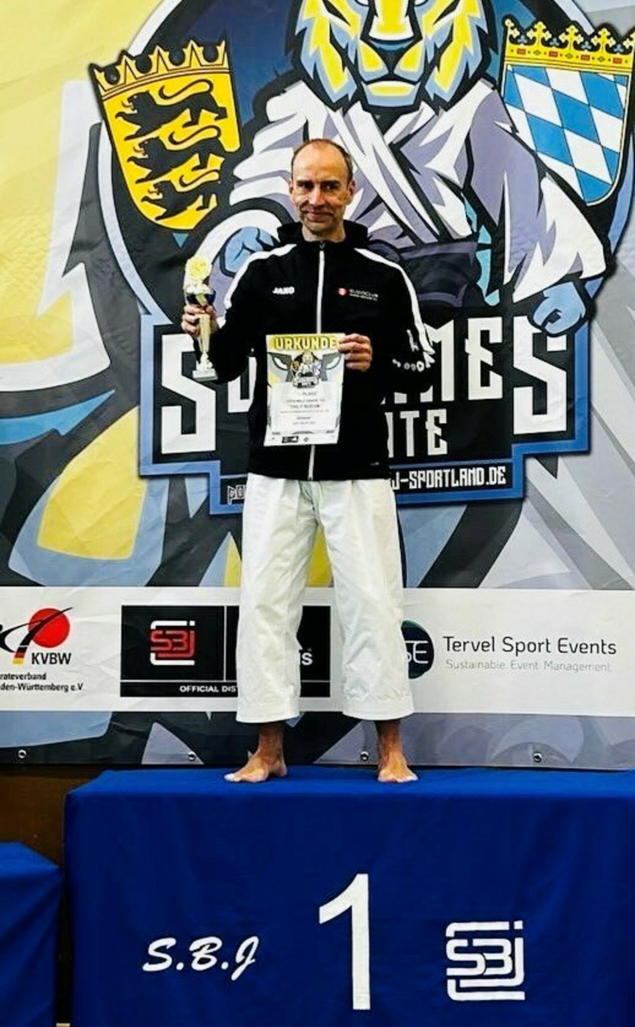 Gold bei „Süd Games“: Thilo Böhm, BCRN, holt Goldmedaille - Ladenburg